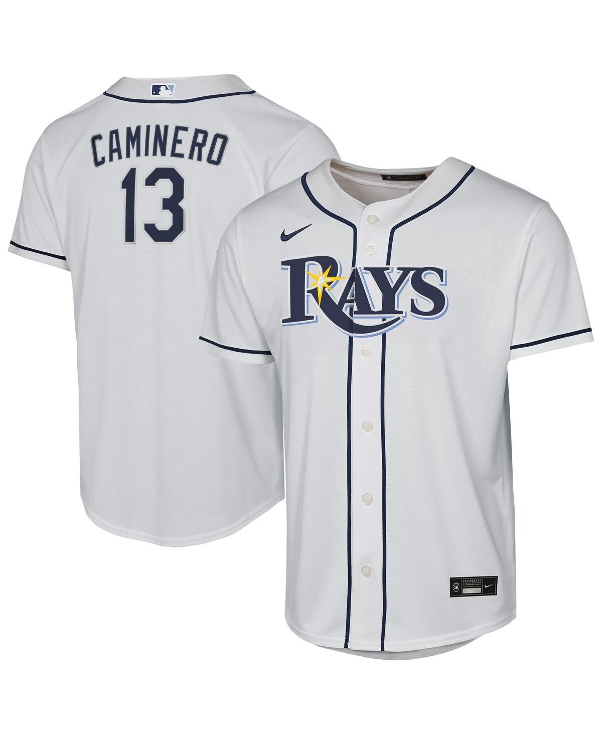 Click here for Nike Big Boys and Girls Junior Caminero White Tamp... prices