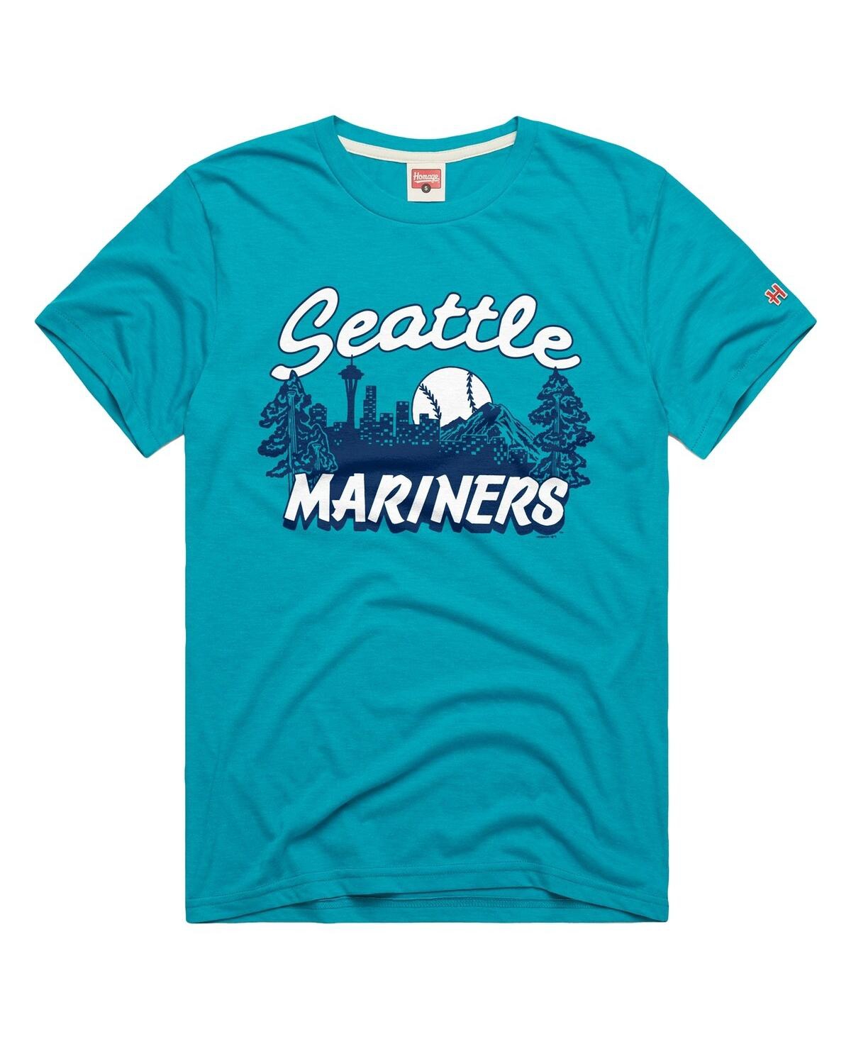 Click here for Homage Mens Teal Seattle Mariners Tri-Blend Hyperl... prices