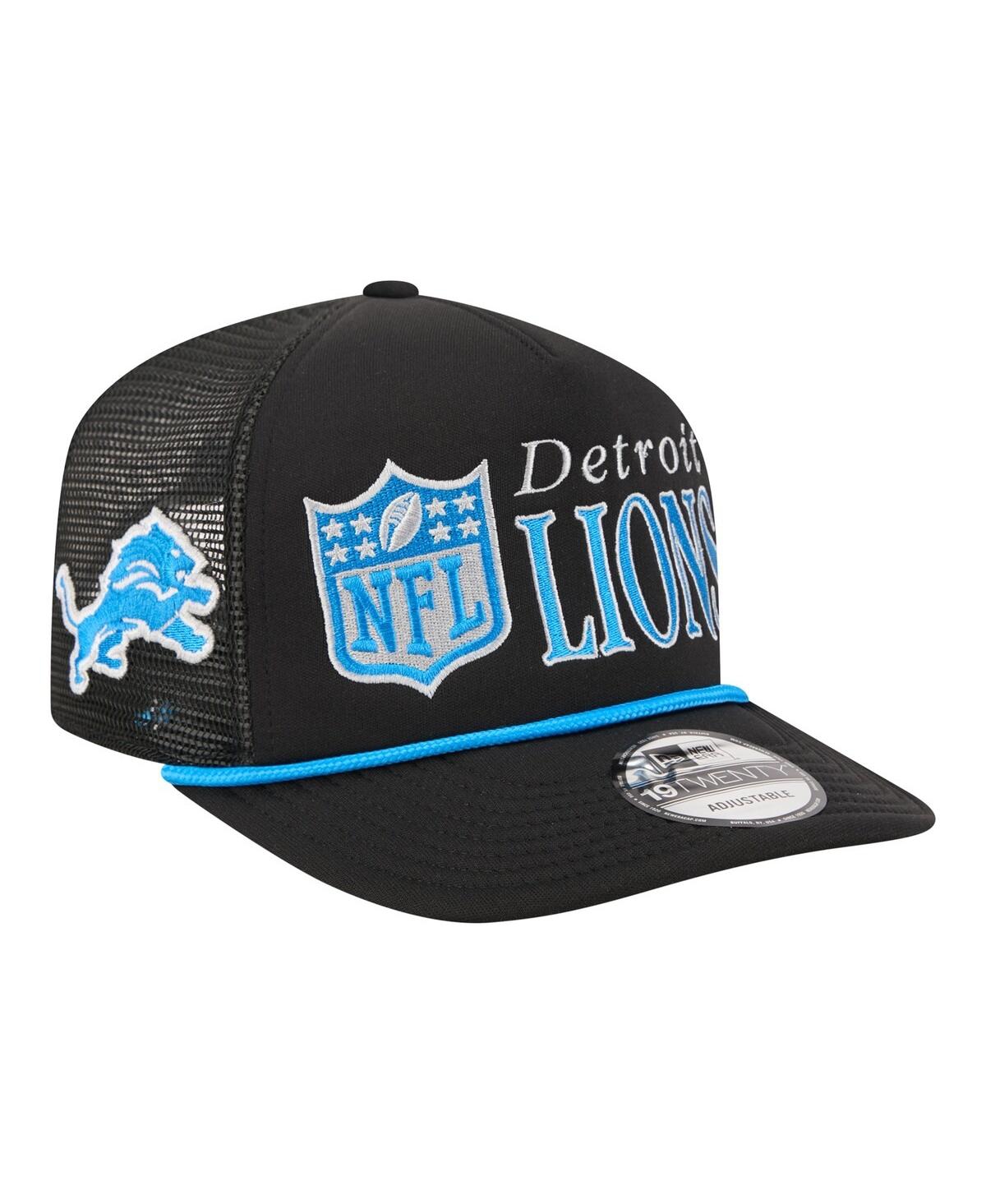 Click here for New Era Mens Black Detroit Lions Throwback Foam 19... prices