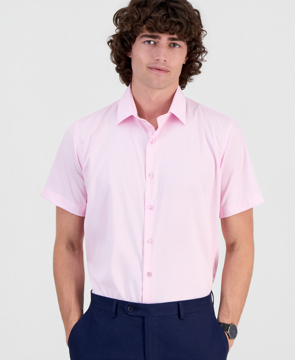 Click here for Suslo Couture Mens Slim-Fit Four-Way Stretch Solid... prices