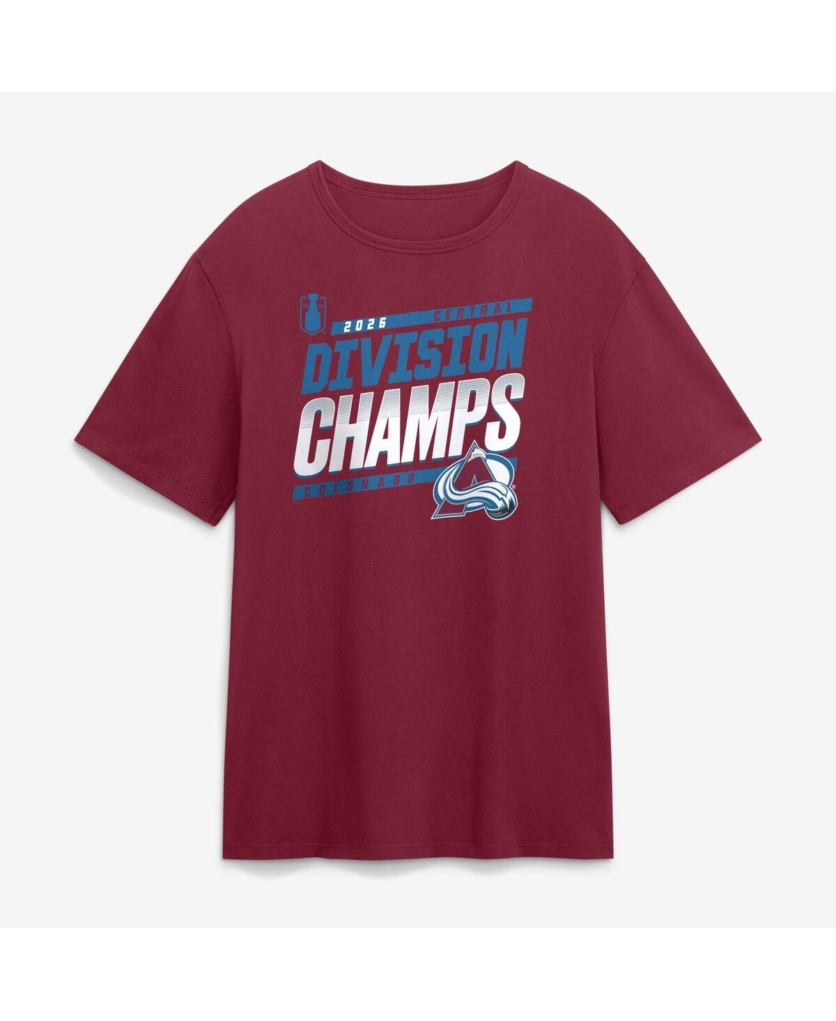 Click here for Fanatics Mens Burgundy Colorado Avalanche 2026 Cen... prices