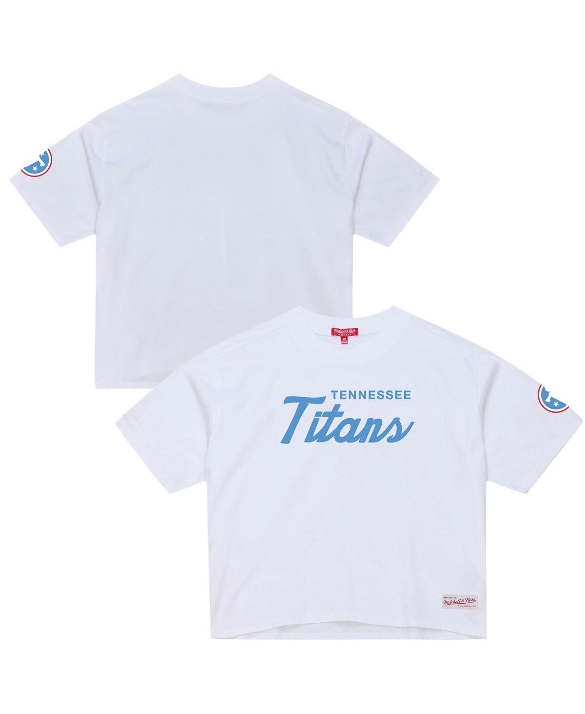 Click here for Mitchell & Ness Womens White Tennessee Titans Head... prices