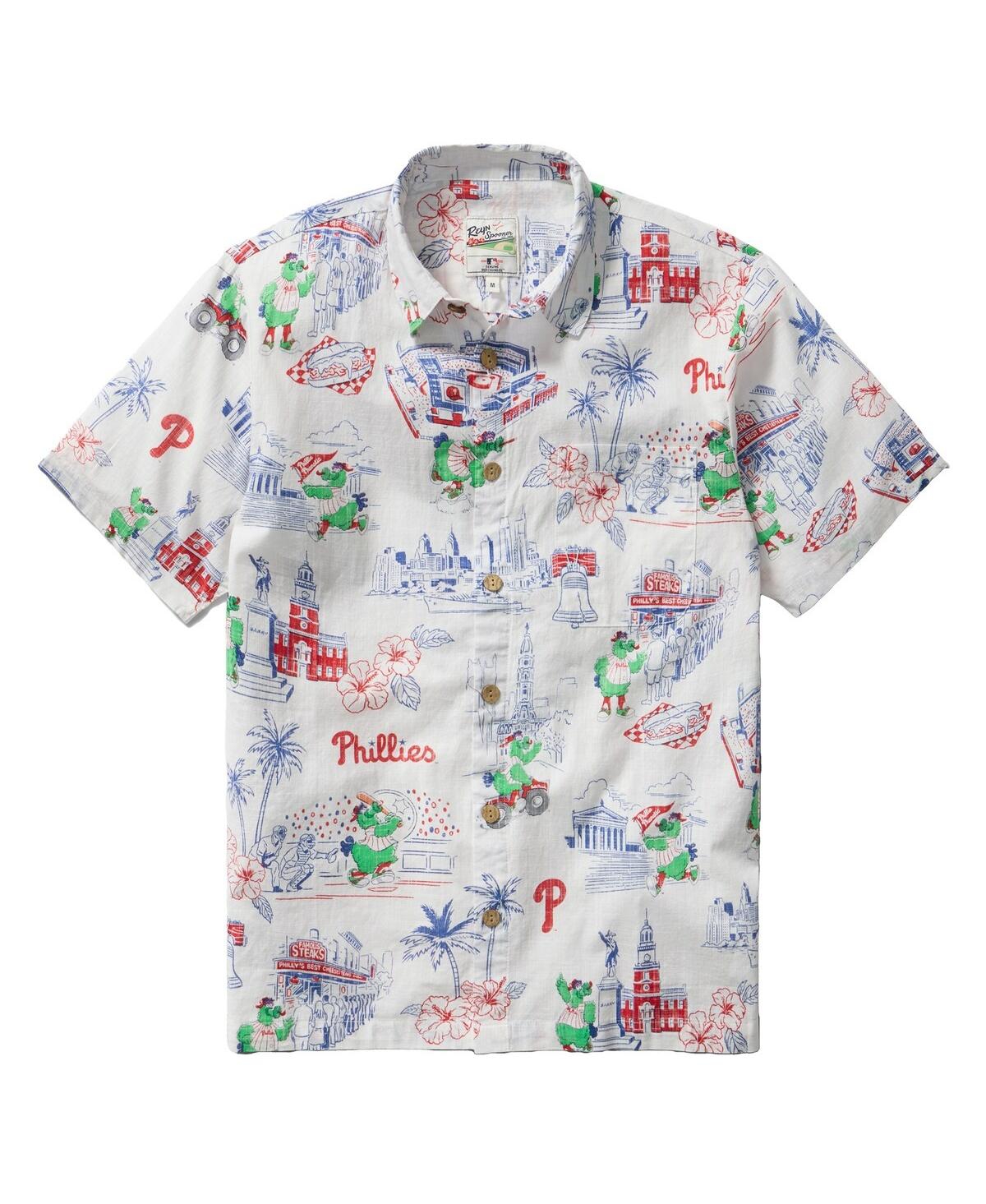 Click here for Reyn Spooner Mens White Philadelphia Phillies Scen... prices