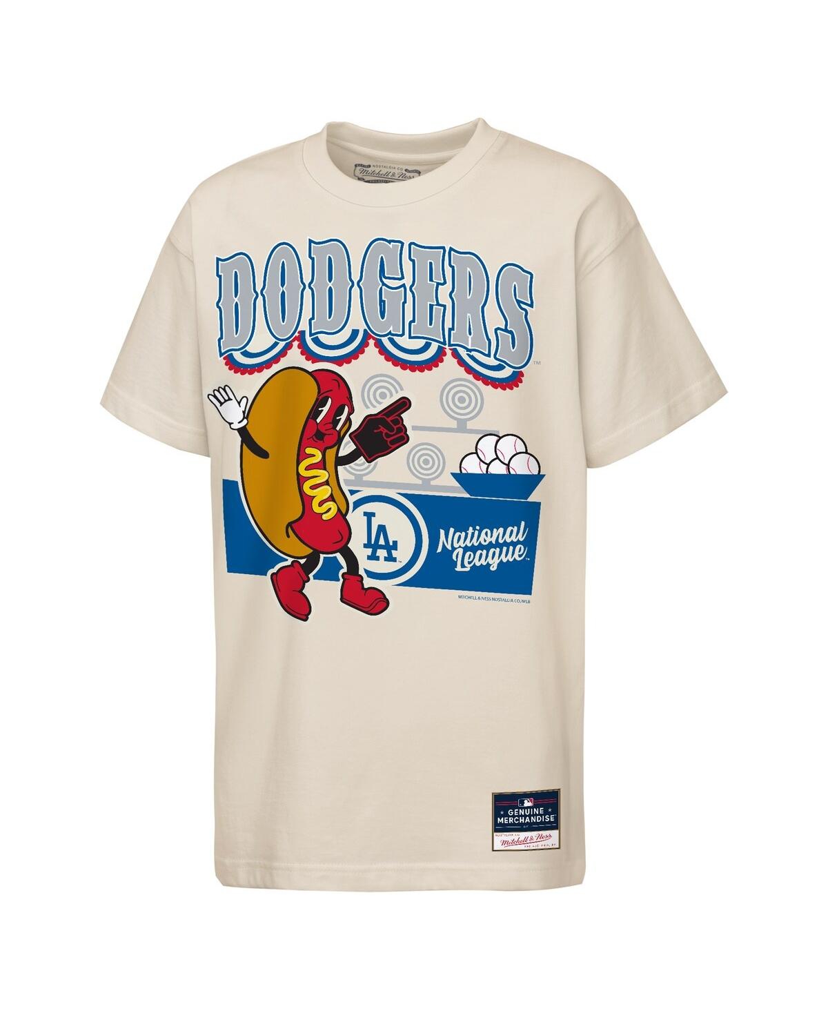 Click here for Mitchell & Ness Big Boys and Girls Cream Los Angel... prices