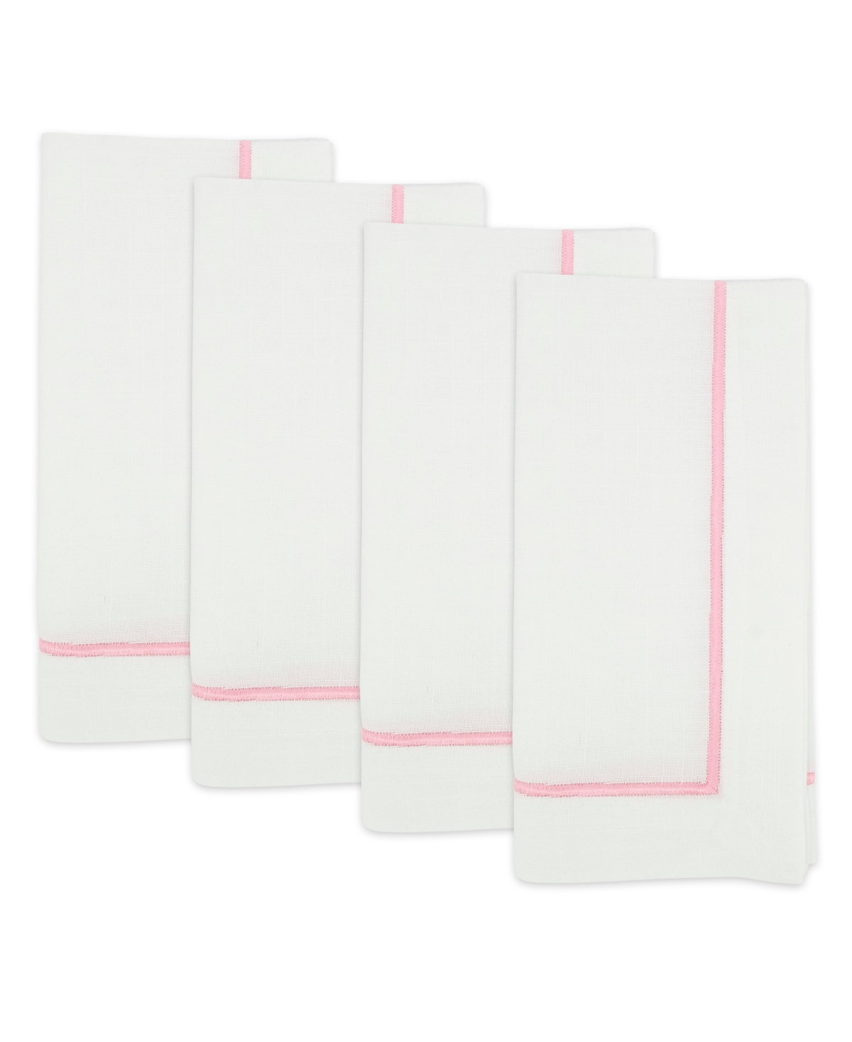 Click here for Saro Lifestyle Embroidered Line Design Napkins  Se... prices