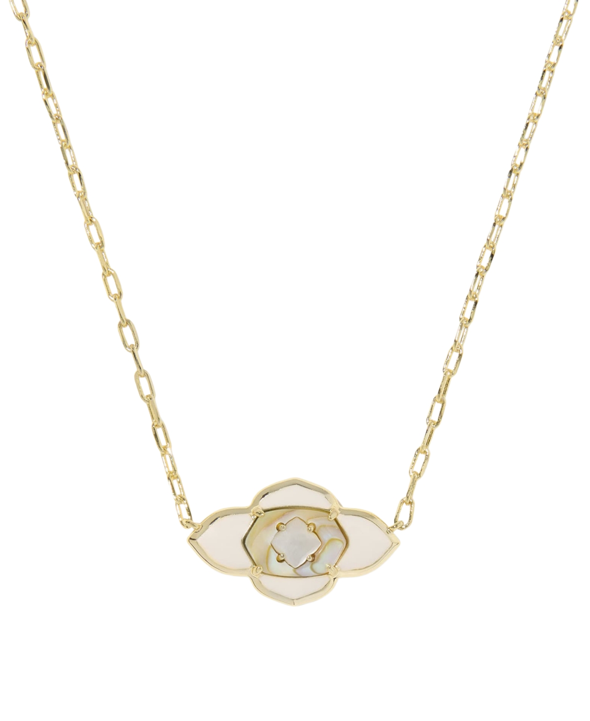 Click here for Kendra Scott 14k Gold-Plated Abbie Medallion Short... prices