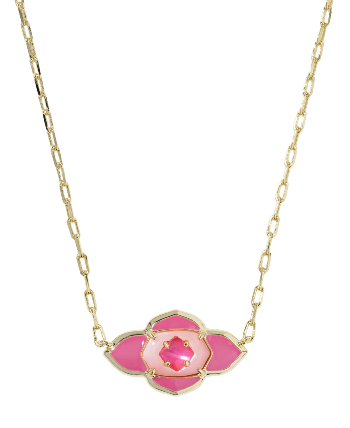 Click here for Kendra Scott 14k Gold-Plated Abbie Medallion Short... prices
