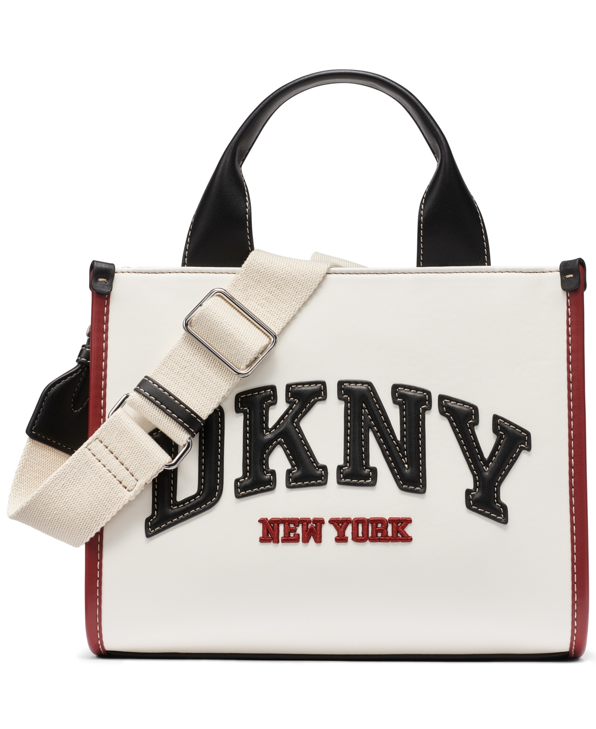 Click here for Dkny Hadlee Large Tote Handbag - Marshmallow prices