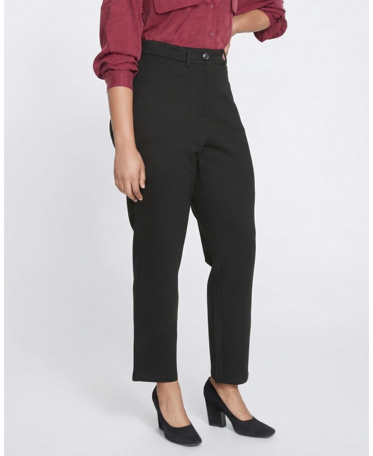Click here for Universal Standard Plus Size Long Cigarette Ponte... prices
