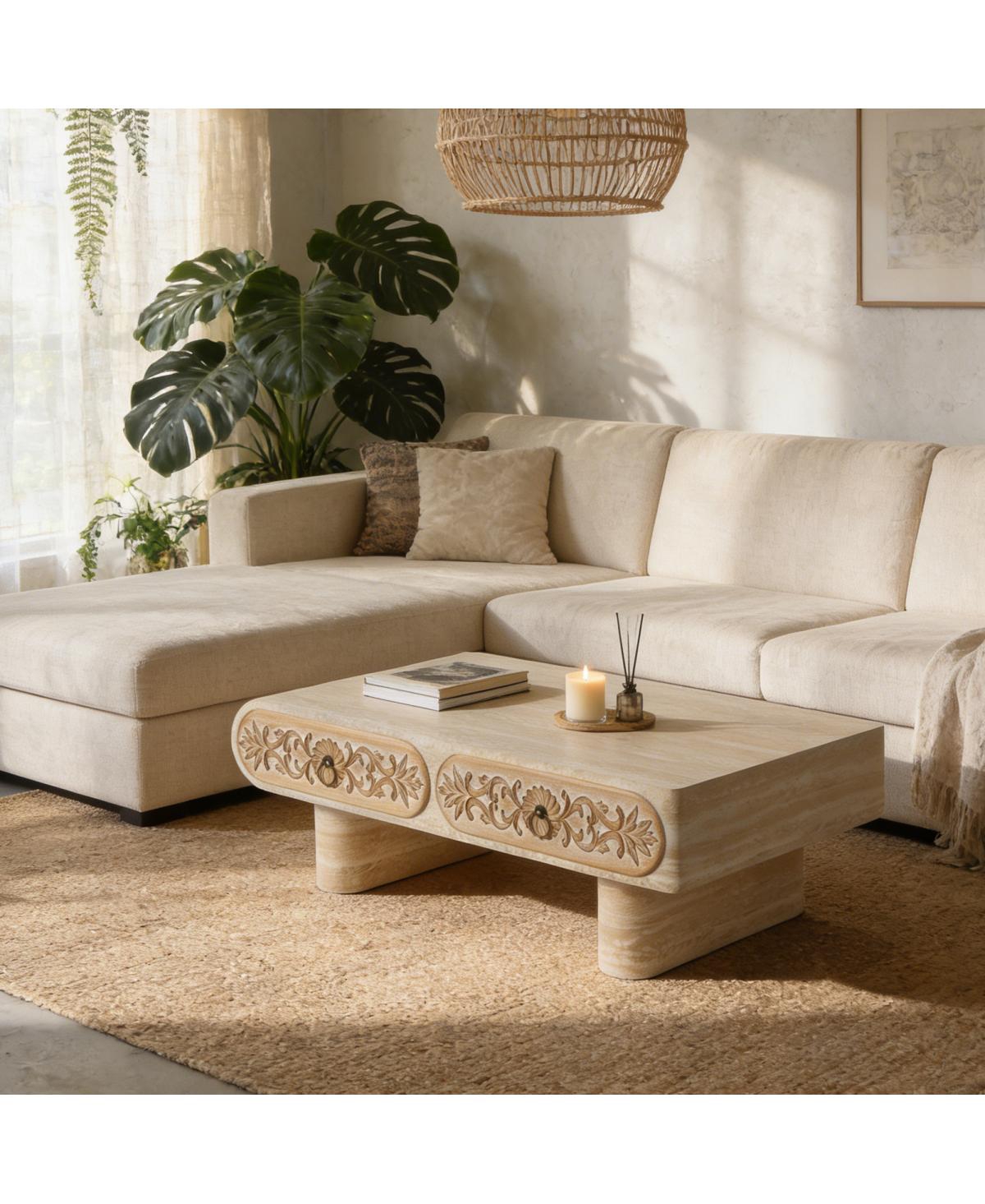 Click here for Streamdale Furniture Solid Wood Coffee Table with... prices