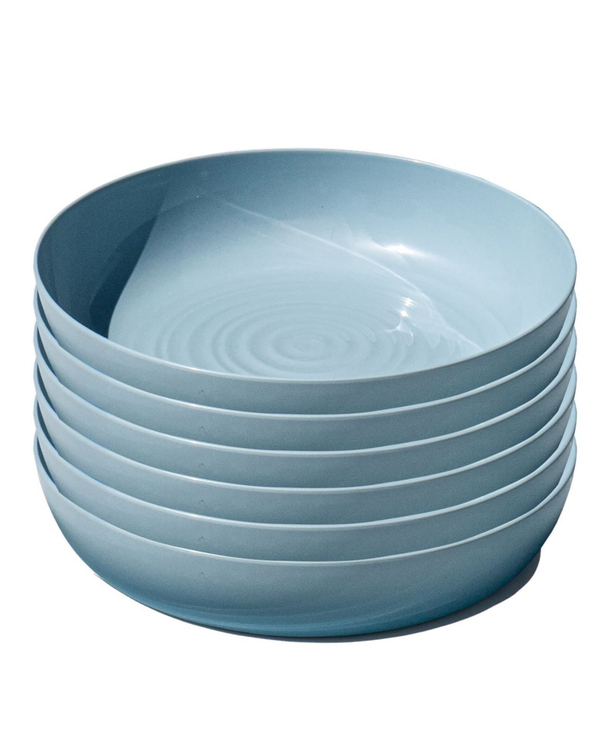 Click here for Abode Homewares Terra Dinner Bowls  Set of 6 - Blu... prices
