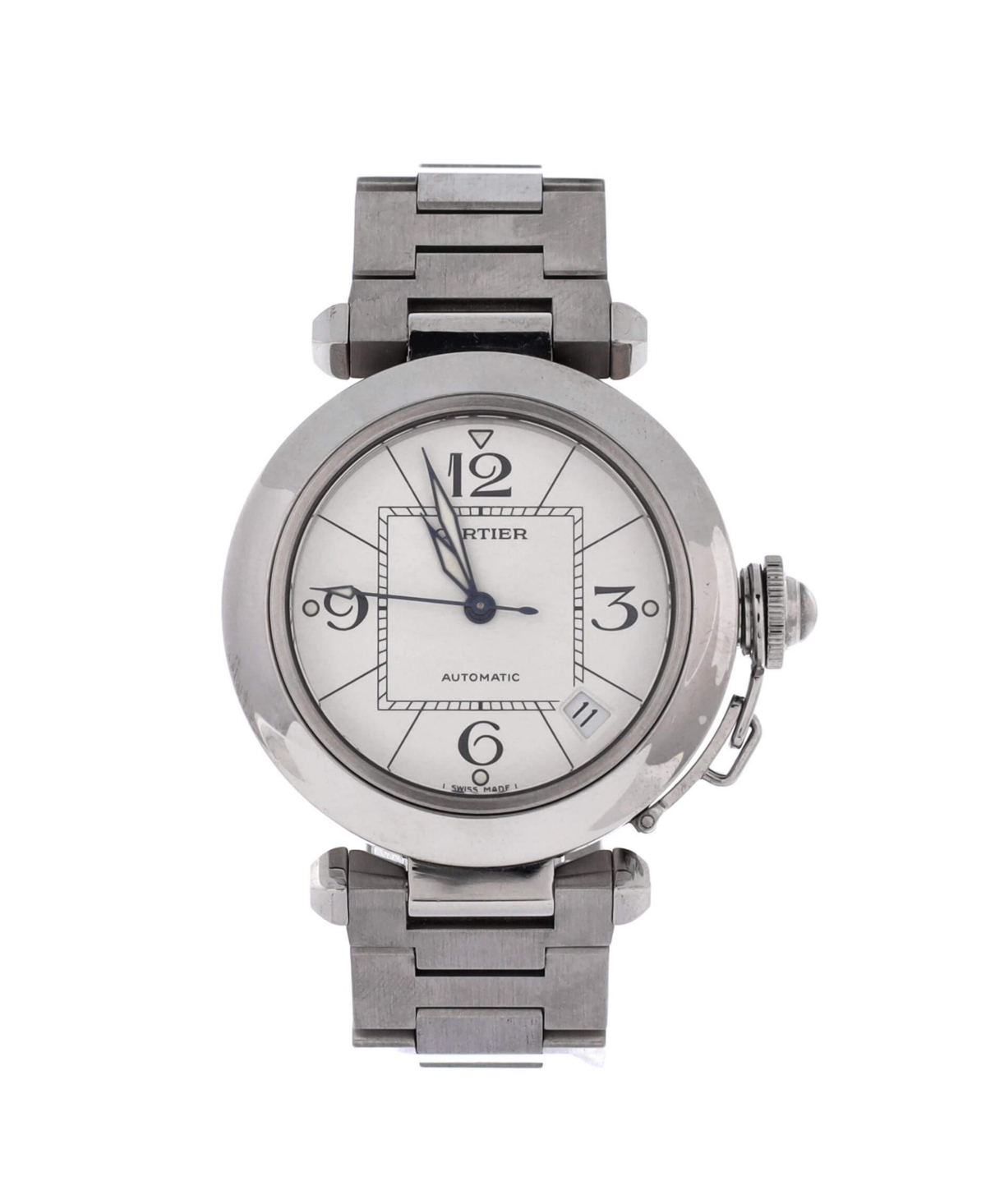 Click here for Pre-Owned Cartier Pasha C Automatic Watch in Stain... prices
