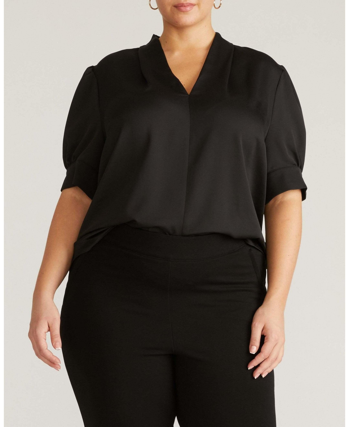Click here for Universal Standard Plus Size Beatrice Soft Satin T... prices