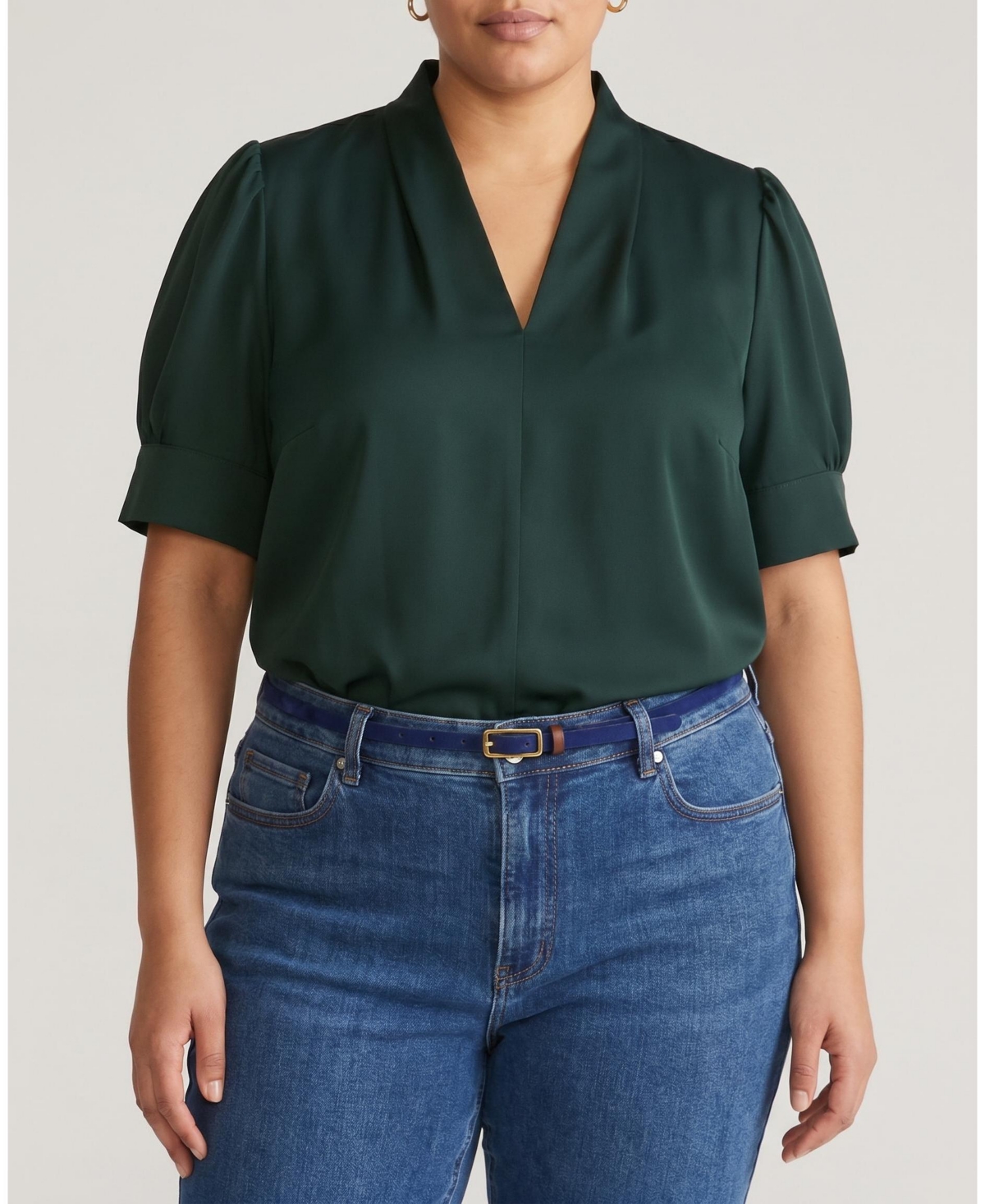 Click here for Universal Standard Plus Size Beatrice Soft Satin T... prices