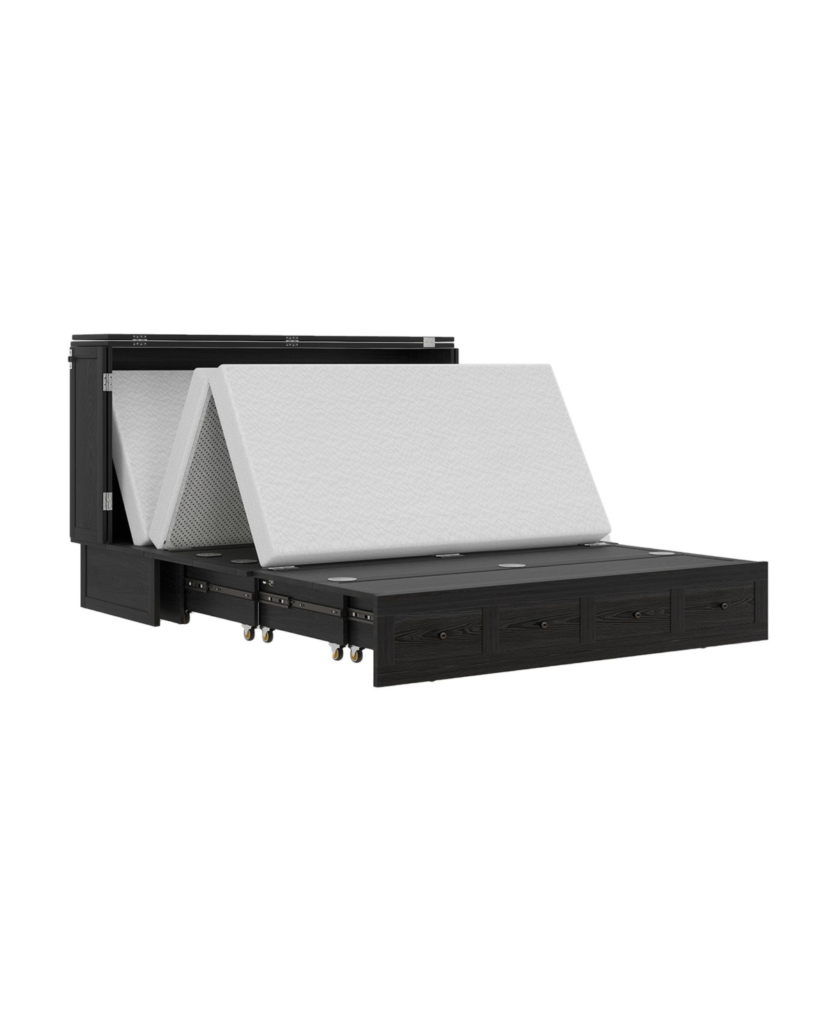 Click here for livelylodge Solid Wood Queen Murphy Bed Cabinet wi... prices