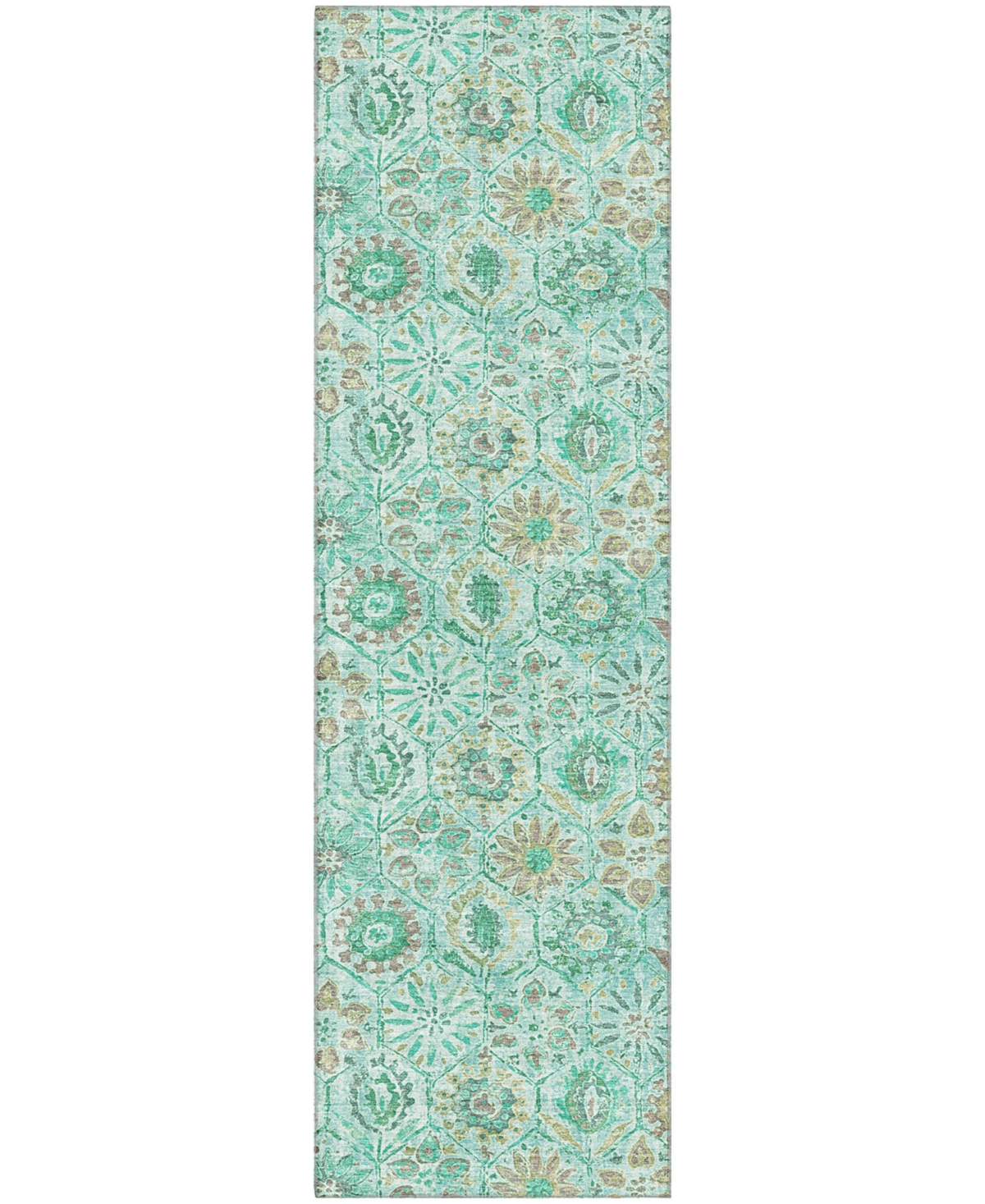 Click here for Addison Mayfield AMF1938 23x76 Runner - Aqua prices
