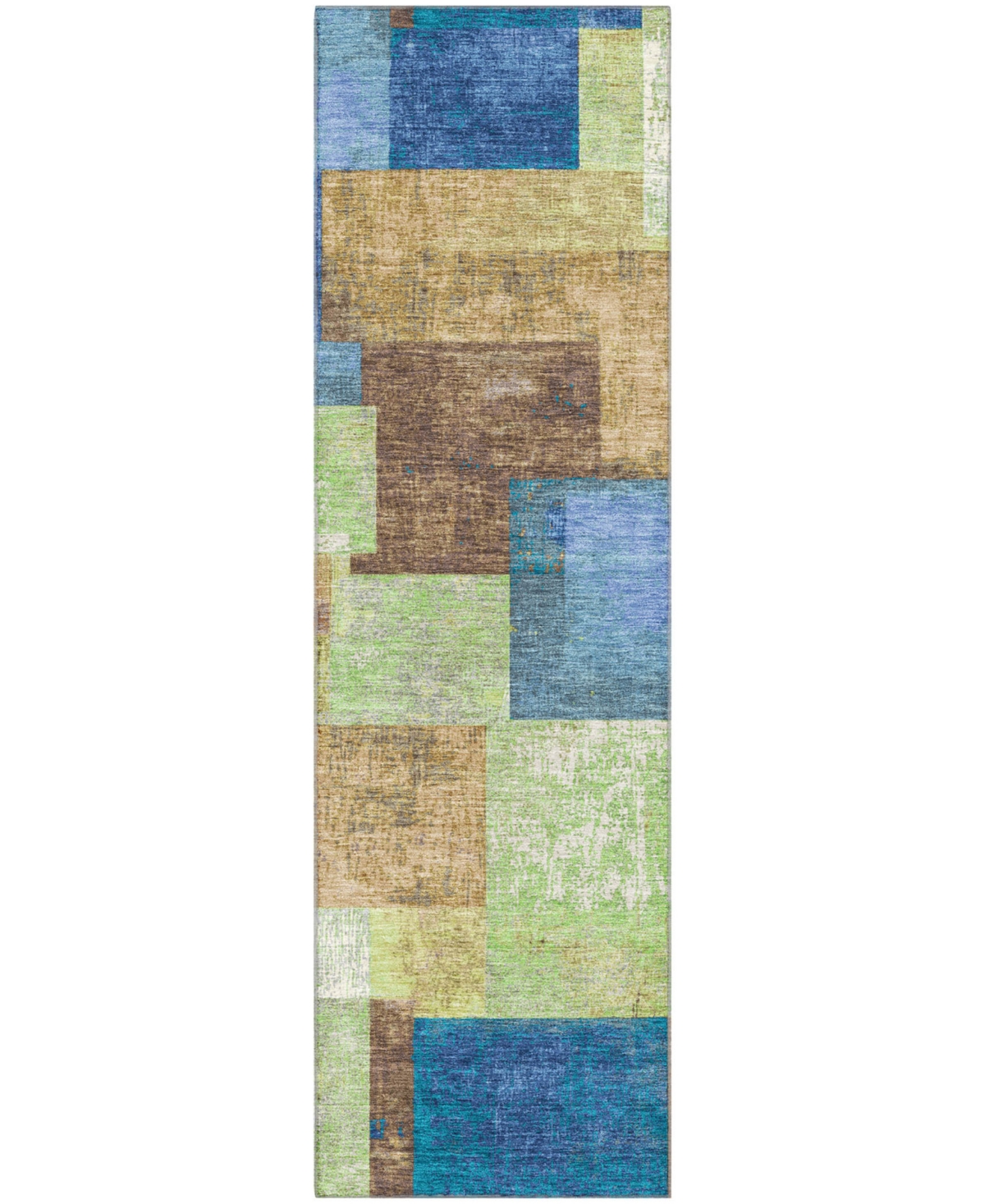 Click here for Addison Mayfield AMF1974 23x76 Runner - Blue prices