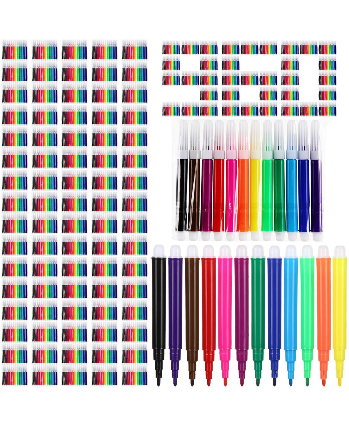 Click here for Gnuadz Mini Markers Bulk Colored Pen Vibrant Porta... prices
