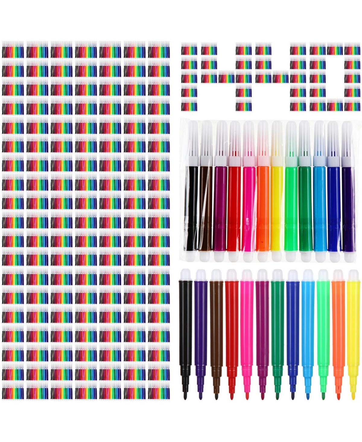 Click here for Gnuadz Mini Markers Bulk Colored Pen Vibrant Porta... prices