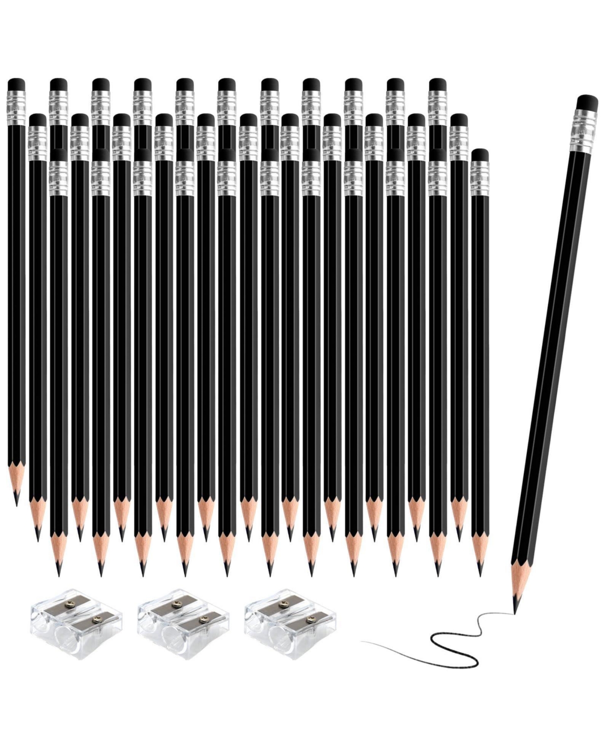 Click here for Gnuadz Pencils Eraser Pre-sharpened Hb Writing Dra... prices