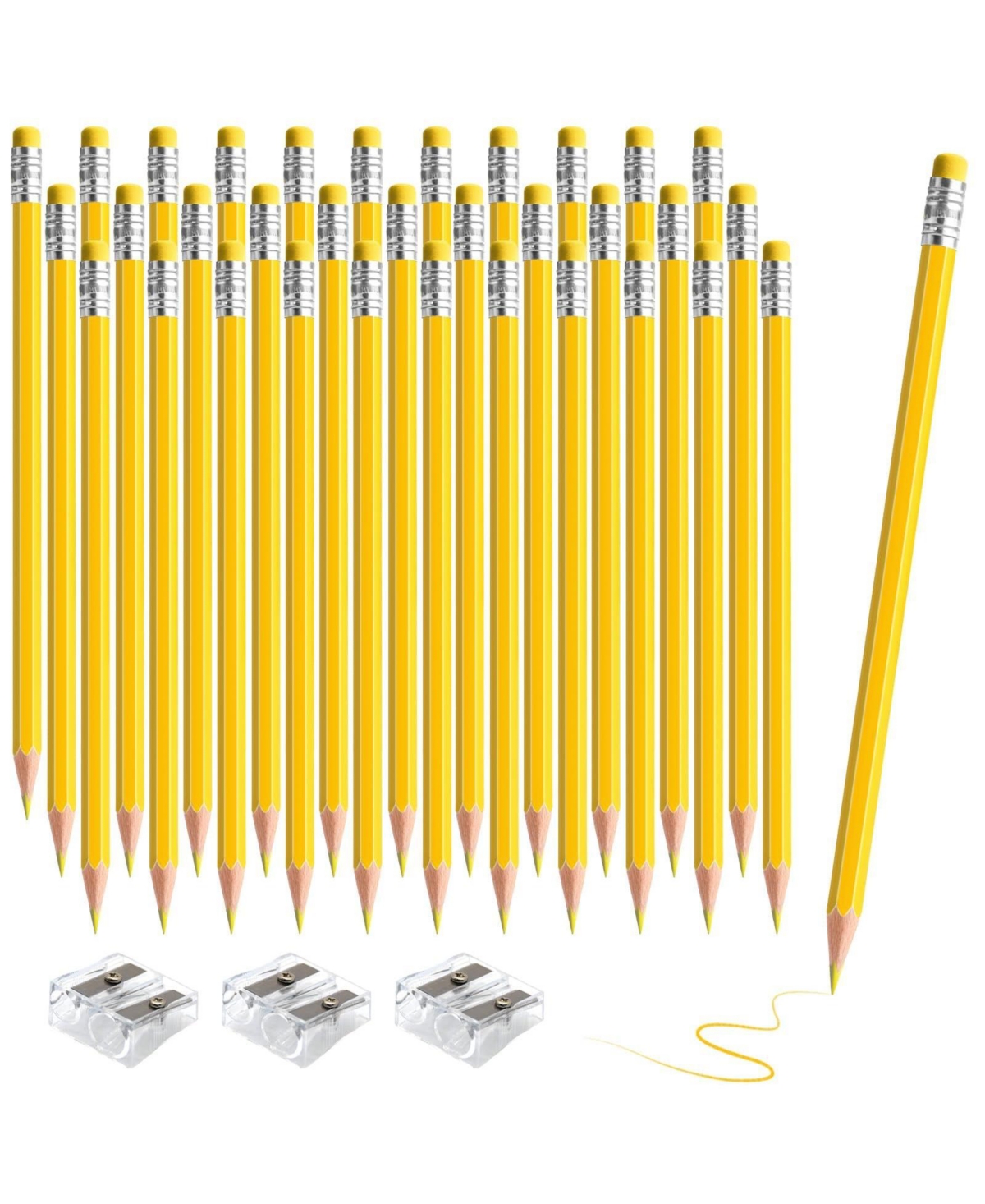 Click here for Gnuadz Pencils Eraser Pre-sharpened Hb Writing Dra... prices