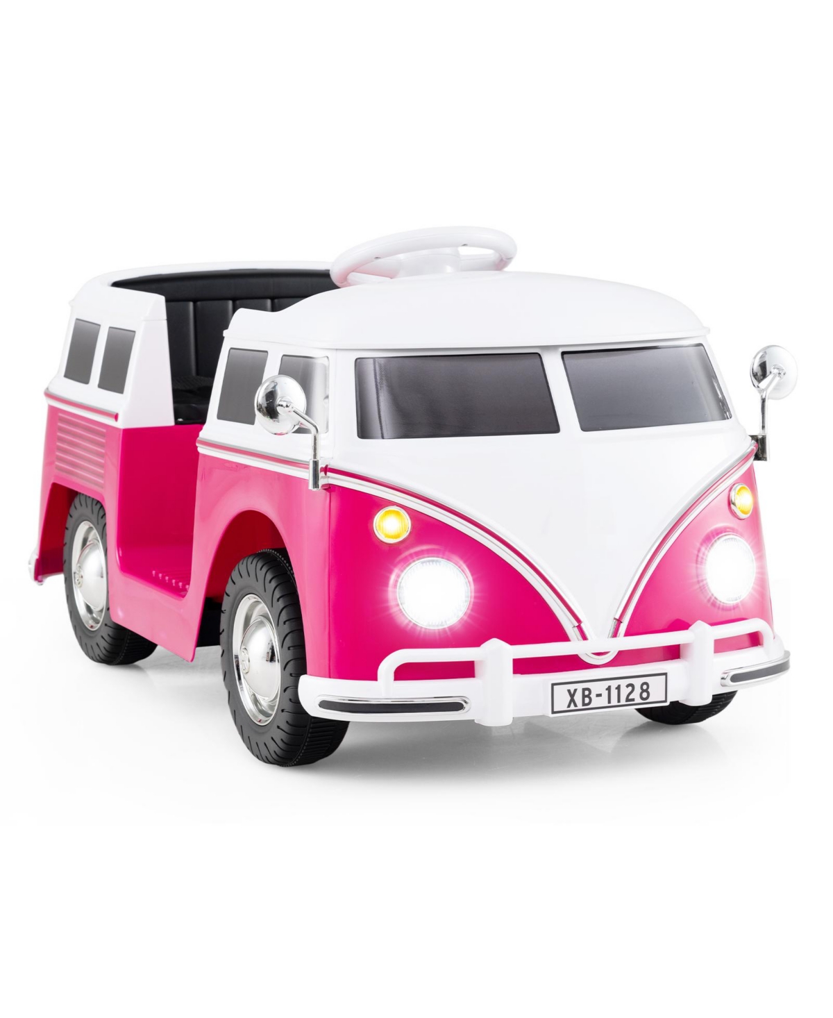Click here for Slickblue 12V Ride On Bus for Kids with Led Lights... prices
