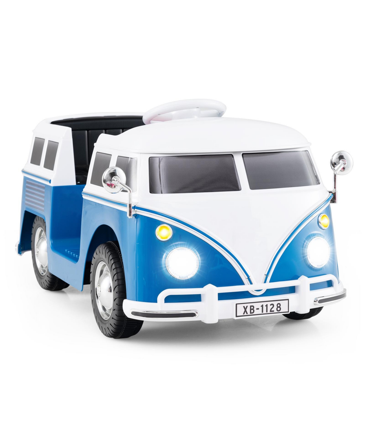 Click here for Slickblue 12V Ride On Bus for Kids with Led Lights... prices