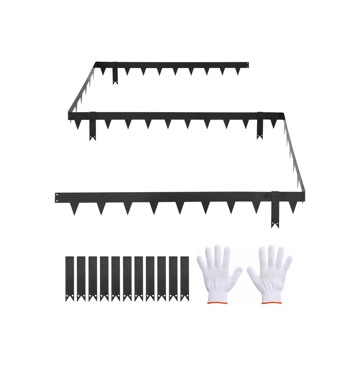Click here for Sugift Galvanized Steel Landscape Edging 10-Pack 4... prices