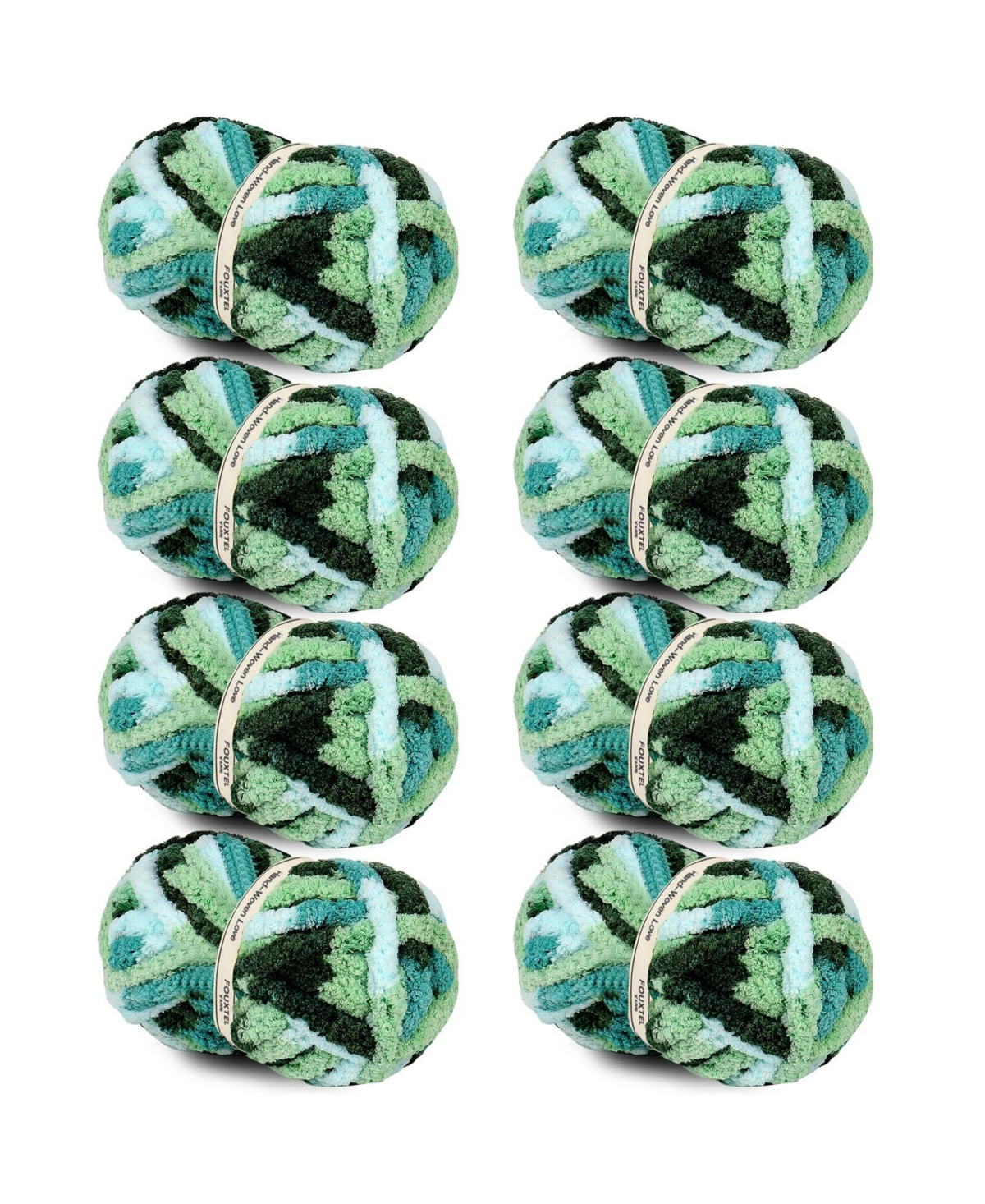 Click here for Gnuadz Chunky Chenille Yarn Crocheting Knitting Bl... prices