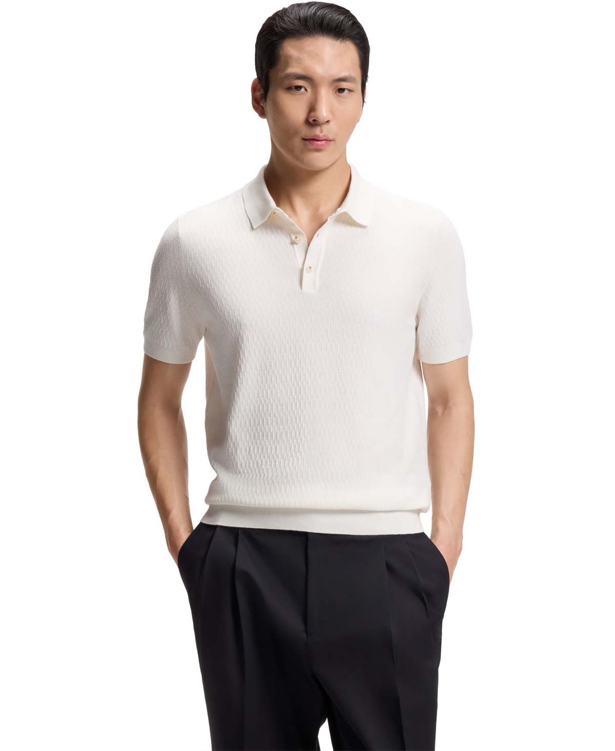 Click here for Boss by Hugo Boss Mens Structured Fabric Regular-F... prices
