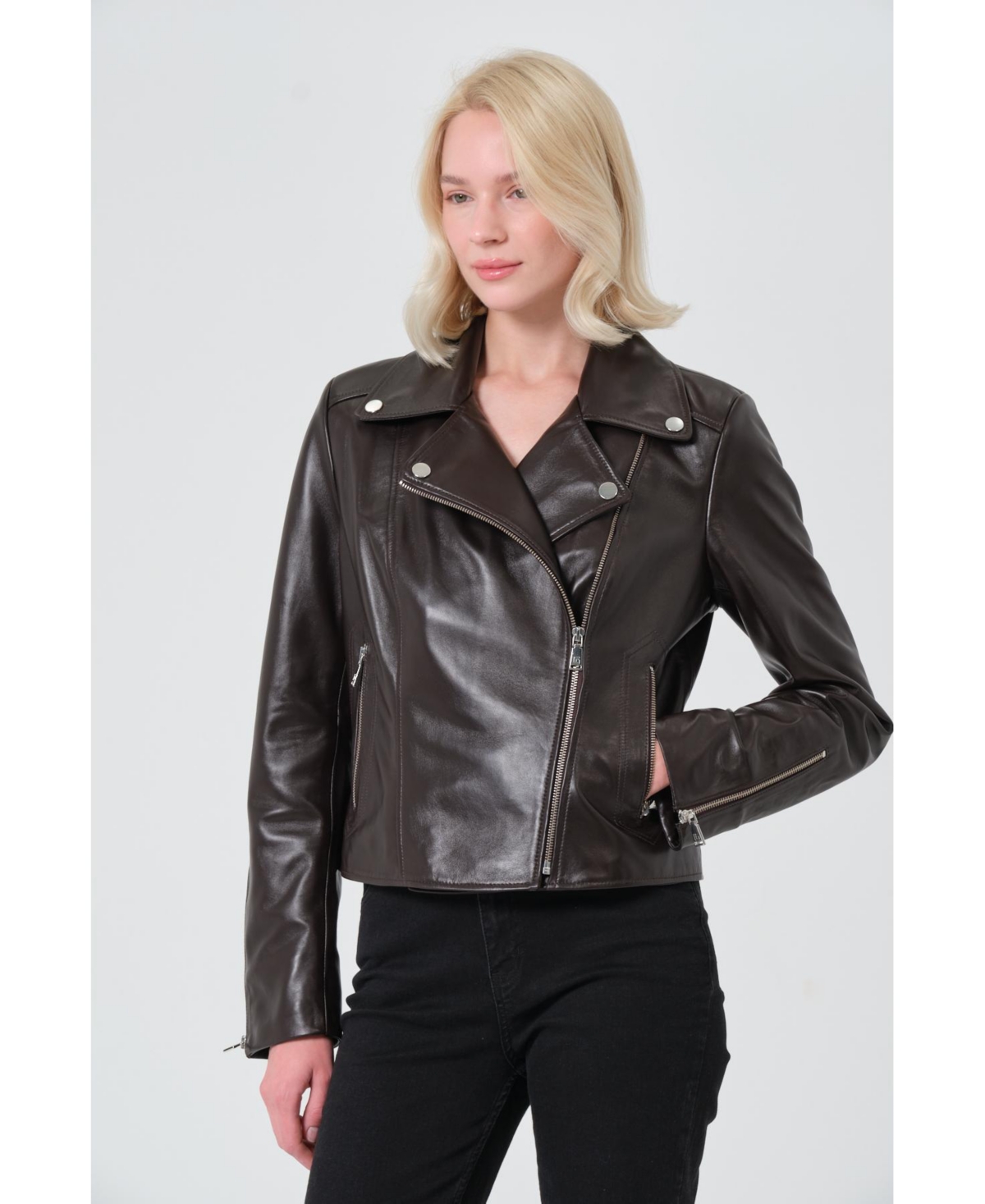 Click here for Furniq Uk Womens Leather Jacket Created for Macys... prices