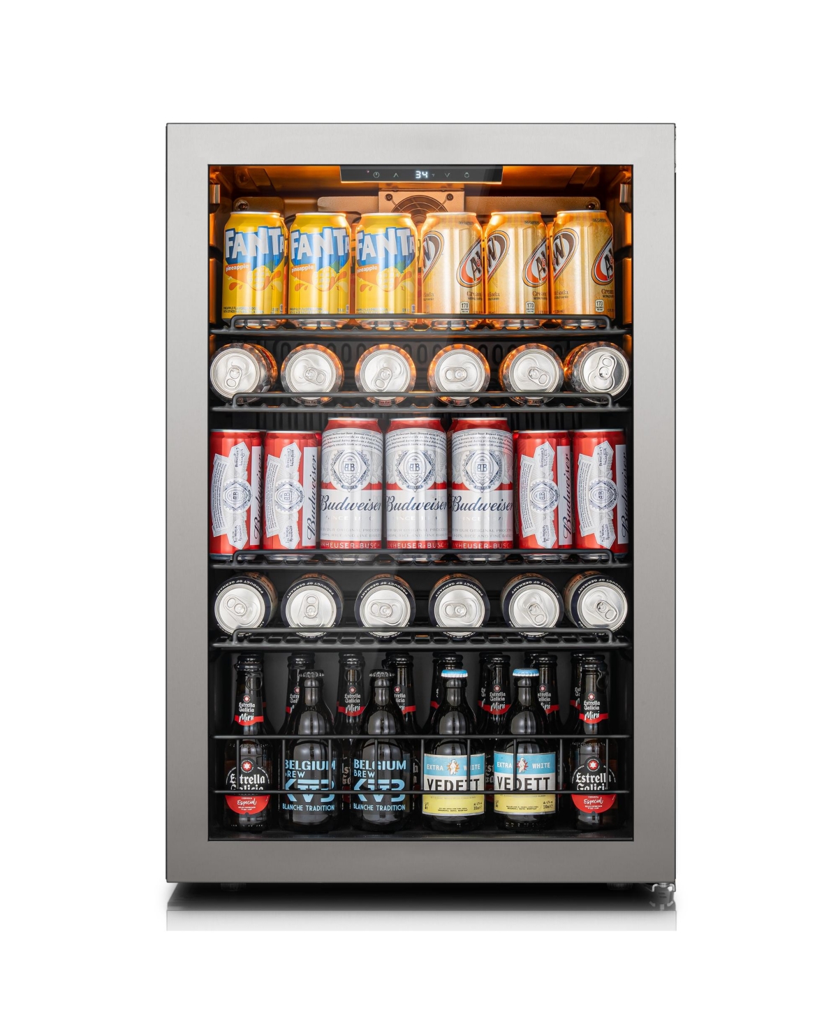 Click here for CaLefort Beverage Refrigerator Cooler  155 Can Min... prices
