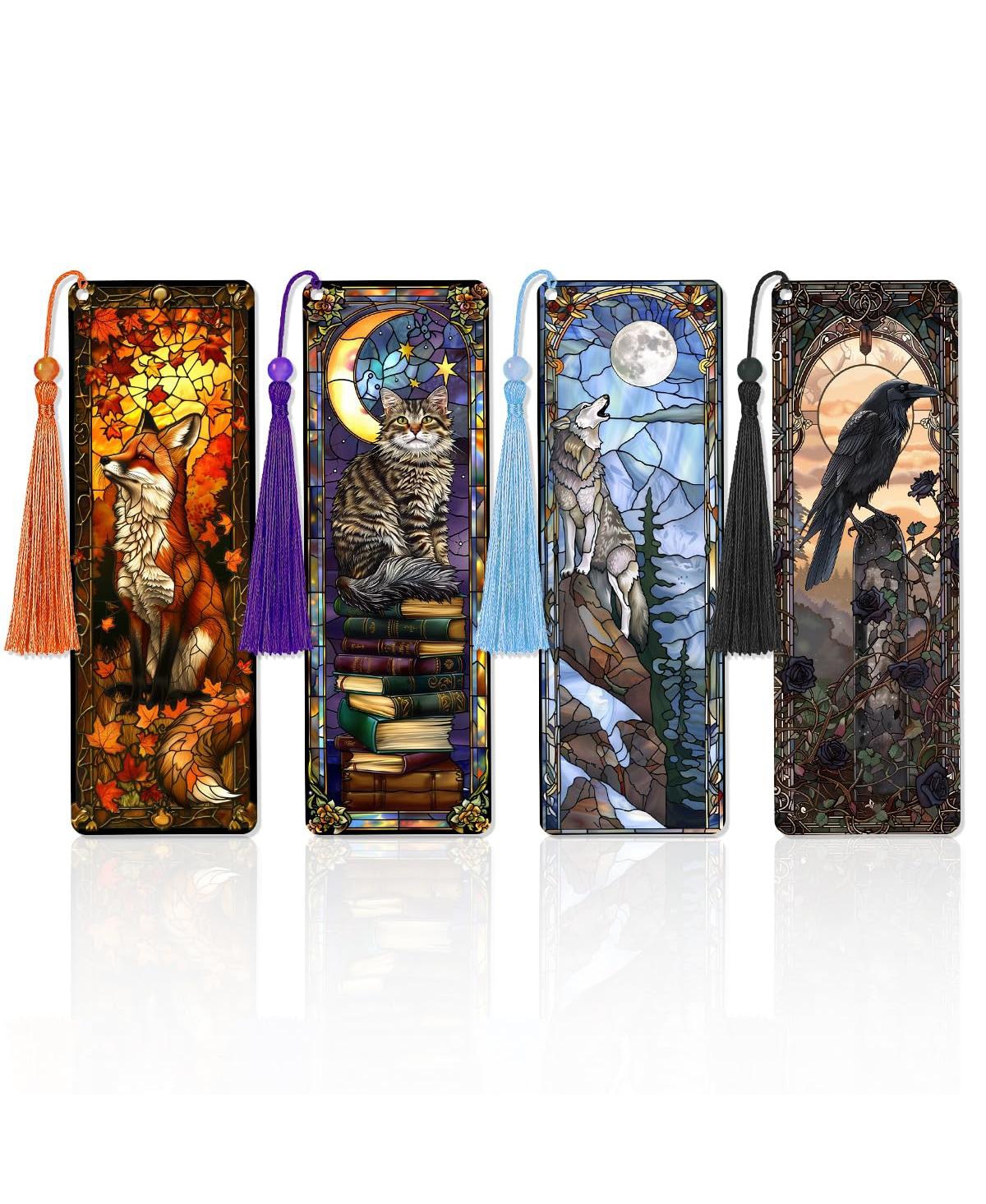 Click here for Gnuadz Stained Glass Dragon Pvc Bookmarks with Tas... prices