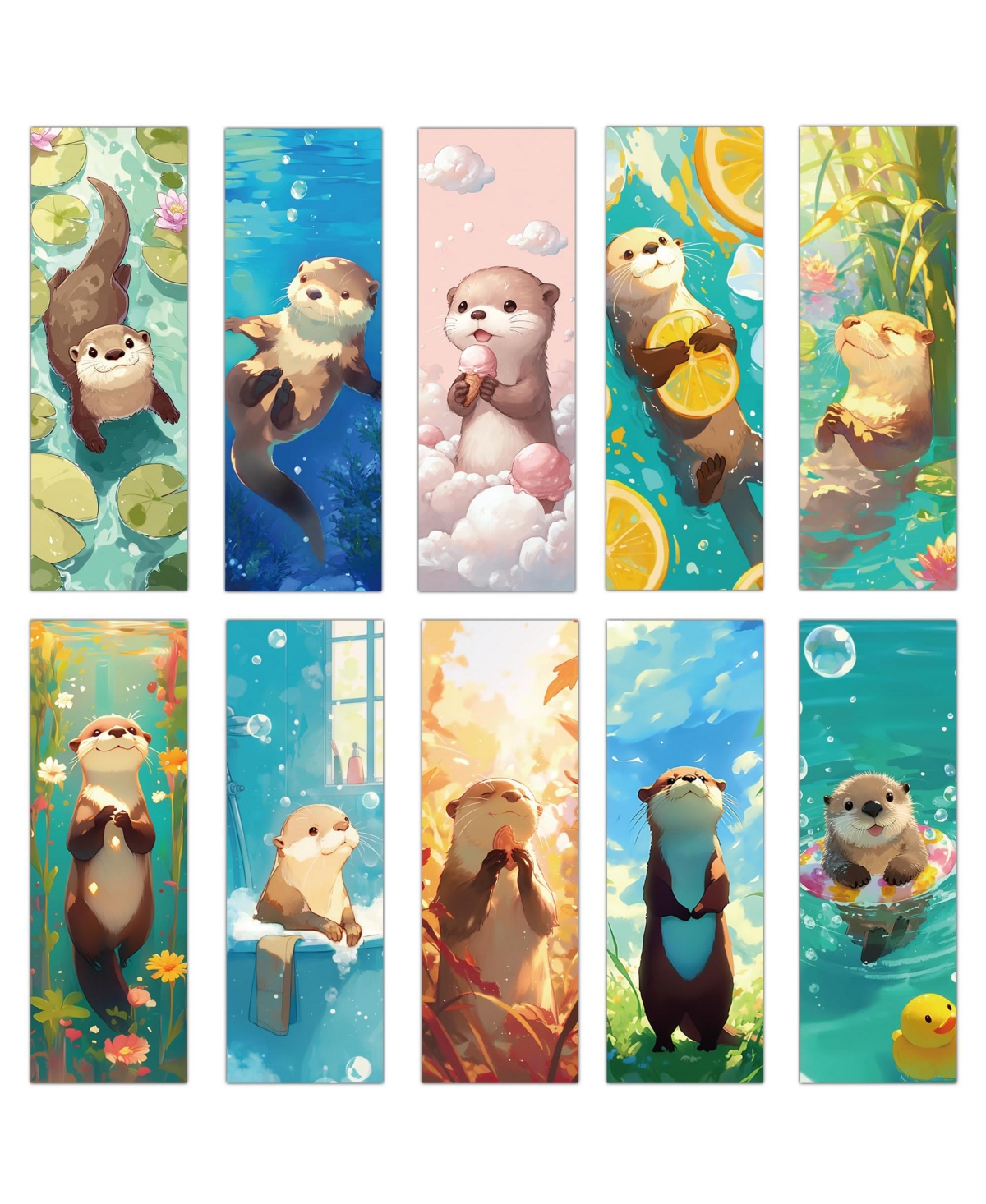 Click here for Gnuadz Sea Otter Bookmarks Animal Page Markers Rea... prices