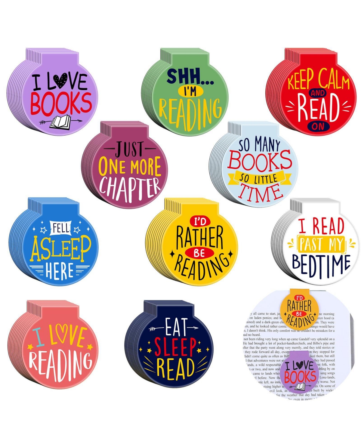 Click here for Gnuadz Magnetic Bookmarks Bulk Book Lover Awards -... prices