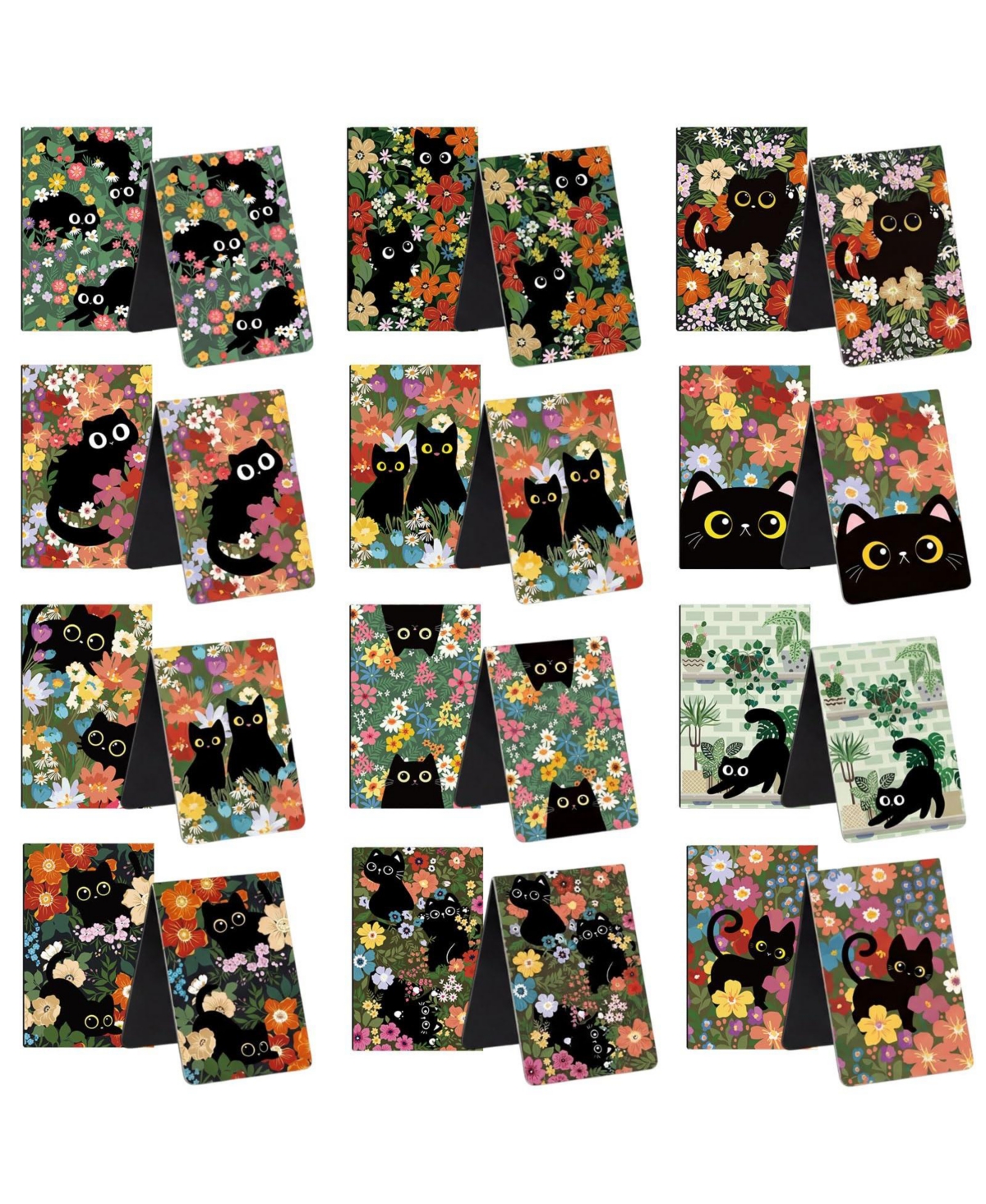 Click here for Gnuadz Cat Magnetic Bookmarks Teacher Gift - Black... prices