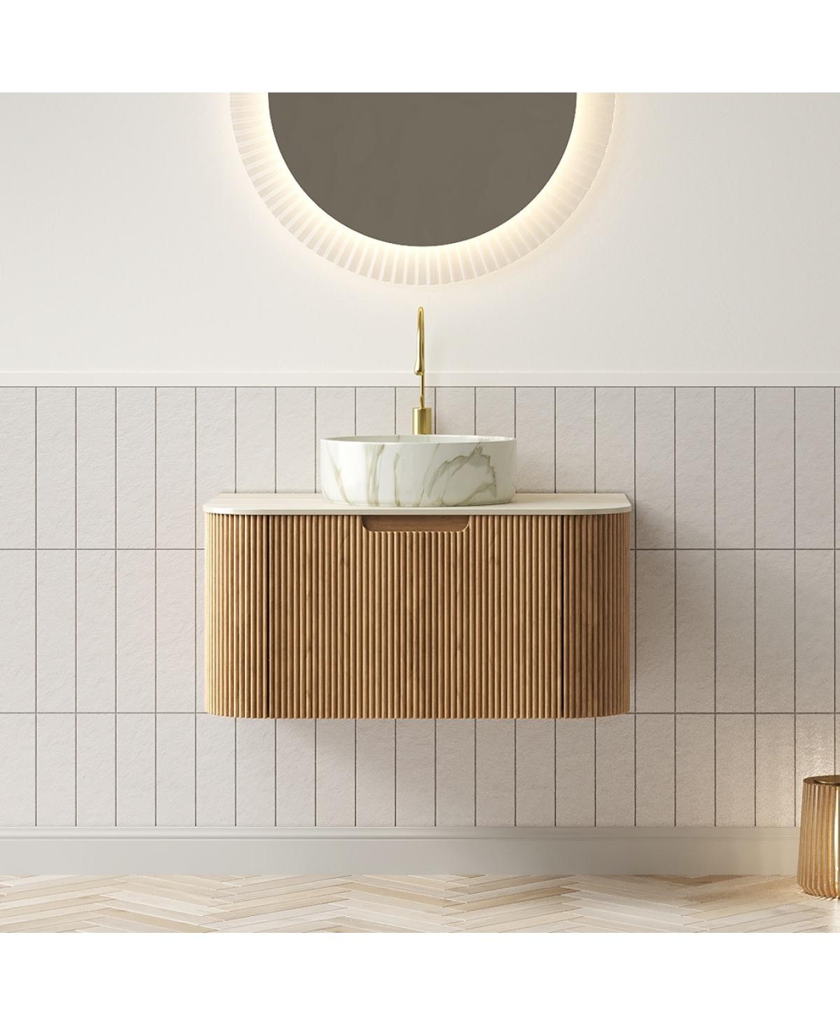 Click here for Sillysis Wall Mounted Bathroom Vanity with Sintere... prices