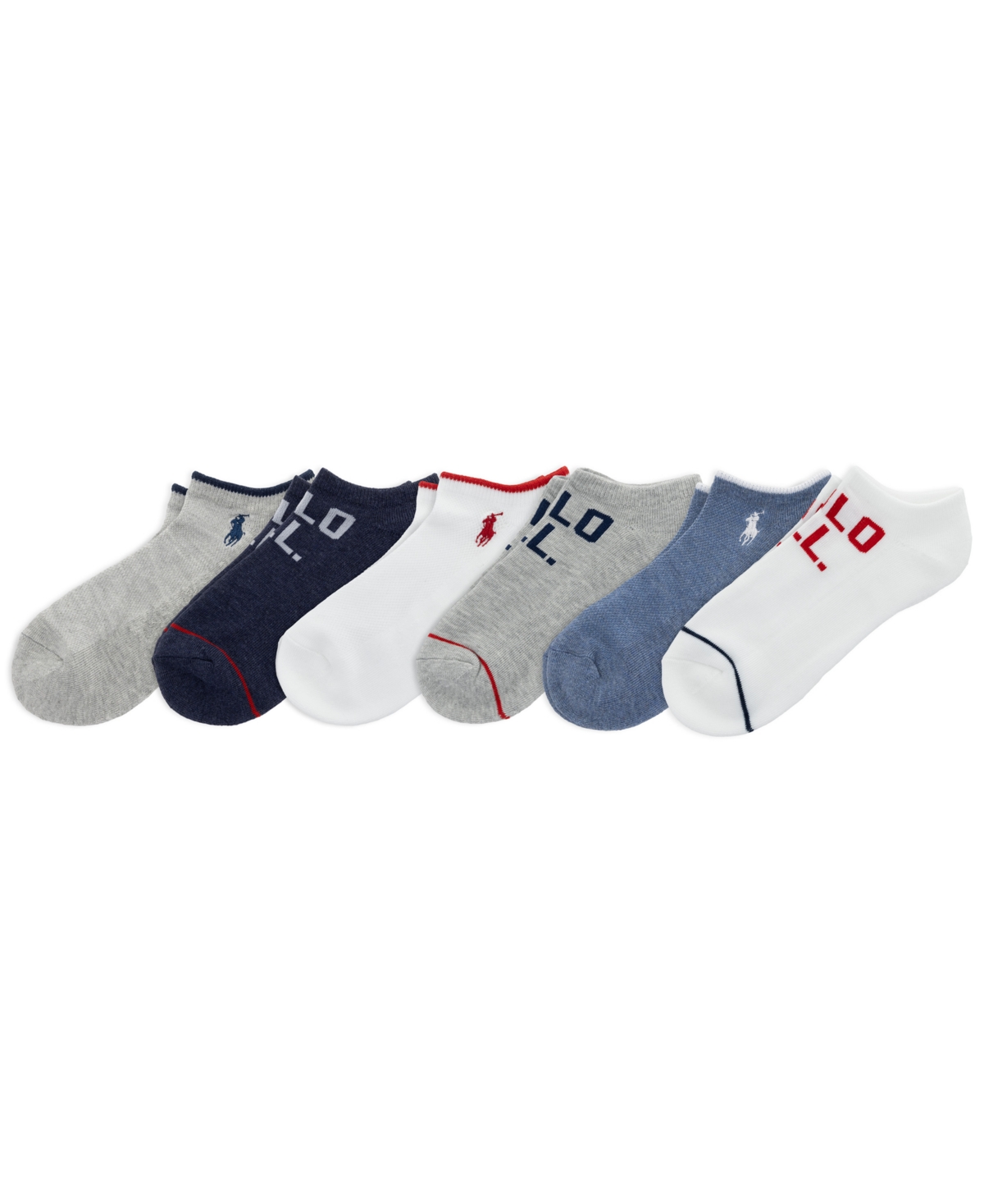 Click here for Lauren Ralph Lauren Womens Low-Cut Socks Set  6-Pa... prices