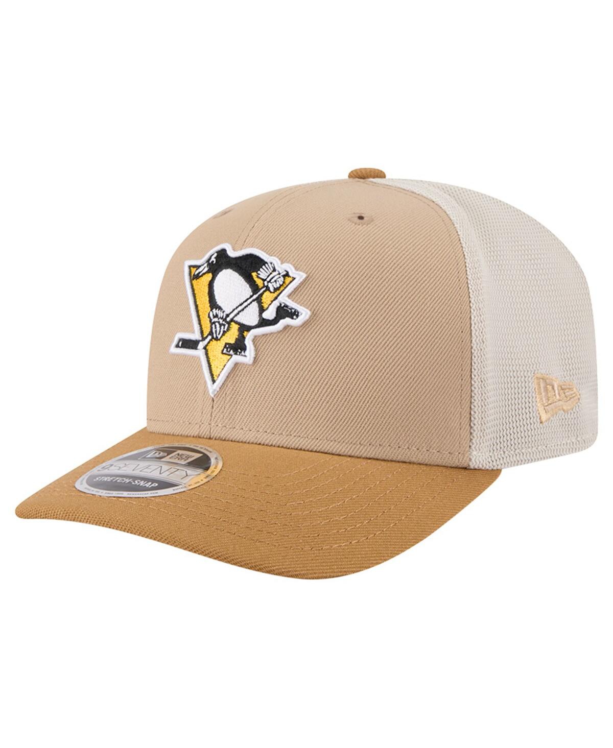Click here for New Era Mens Tan/Light Brown Pittsburgh Penguins T... prices