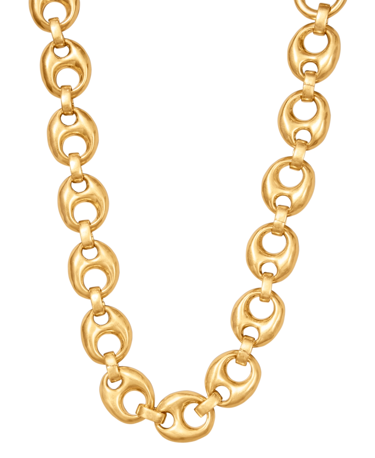 Click here for Donna Karan 24k Gold-Plated Mariner Collar Necklac... prices
