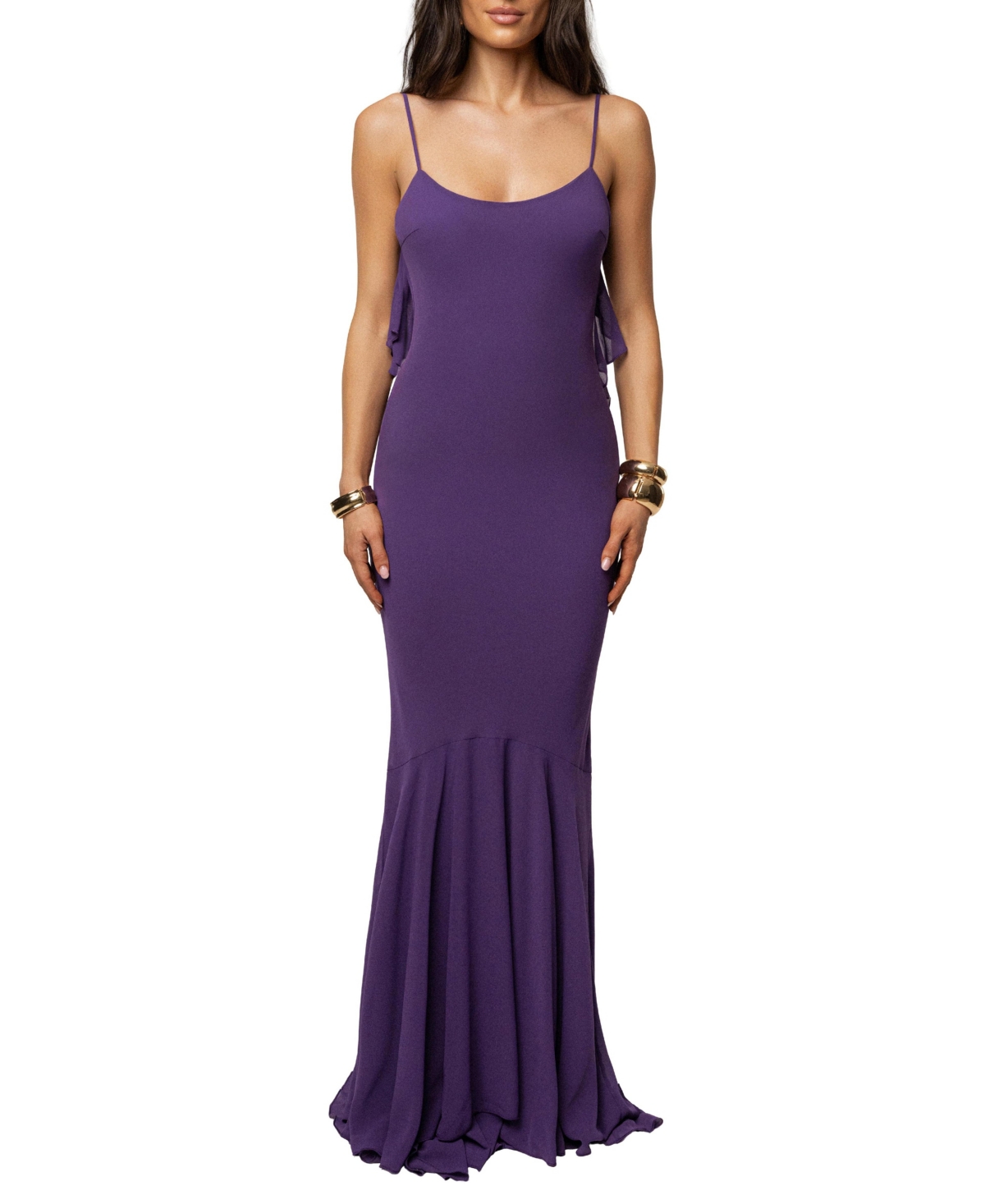 Click here for Jluxlabel Womens Midnight Romance Maxi Dress - Pur... prices
