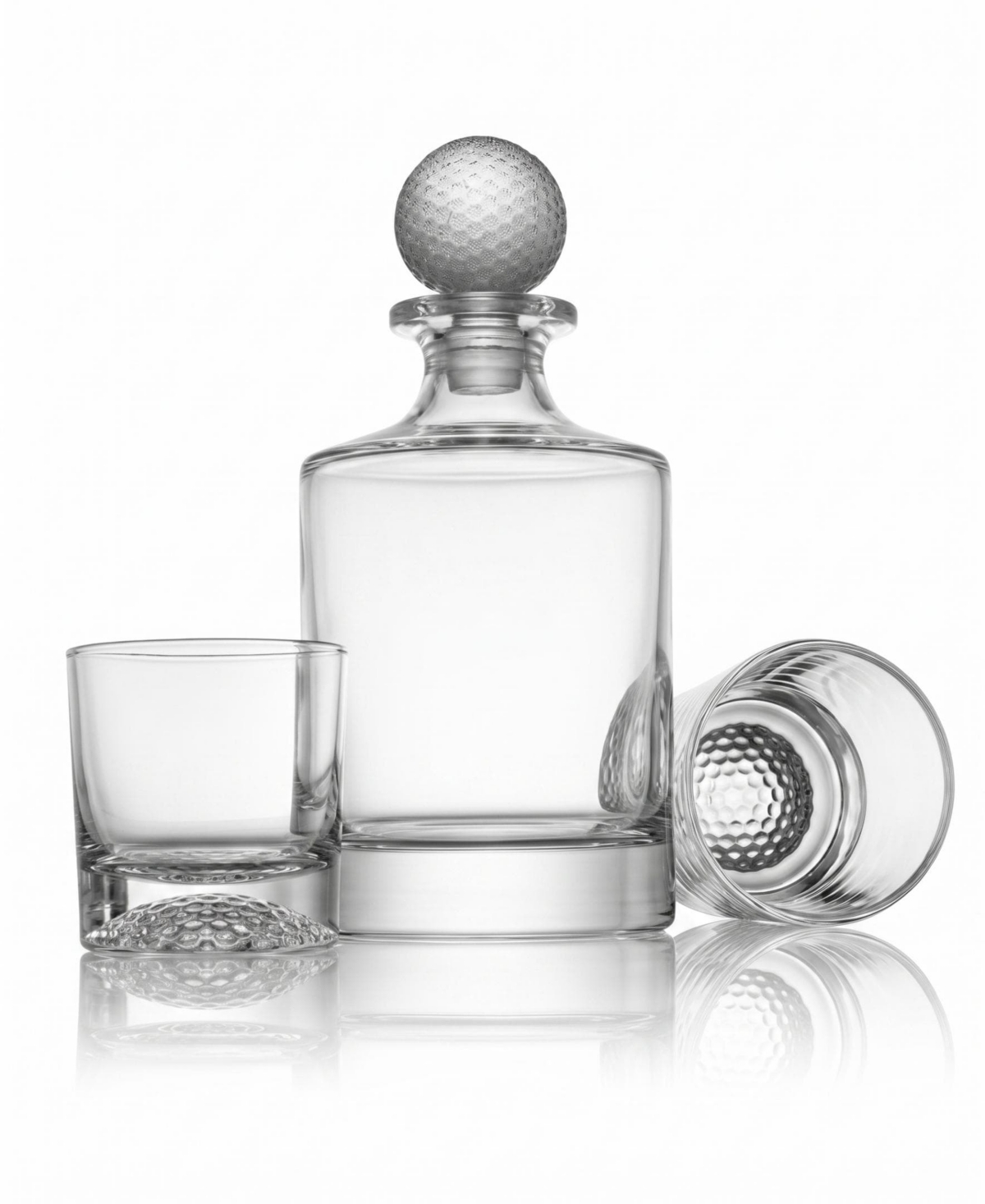 Click here for Godinger 3-Pc. Golf Decanter Set - Clear prices