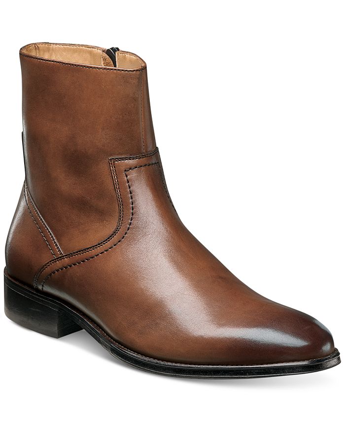 Florsheim Men's Capital Plain Toe Zip Boots - Macy's