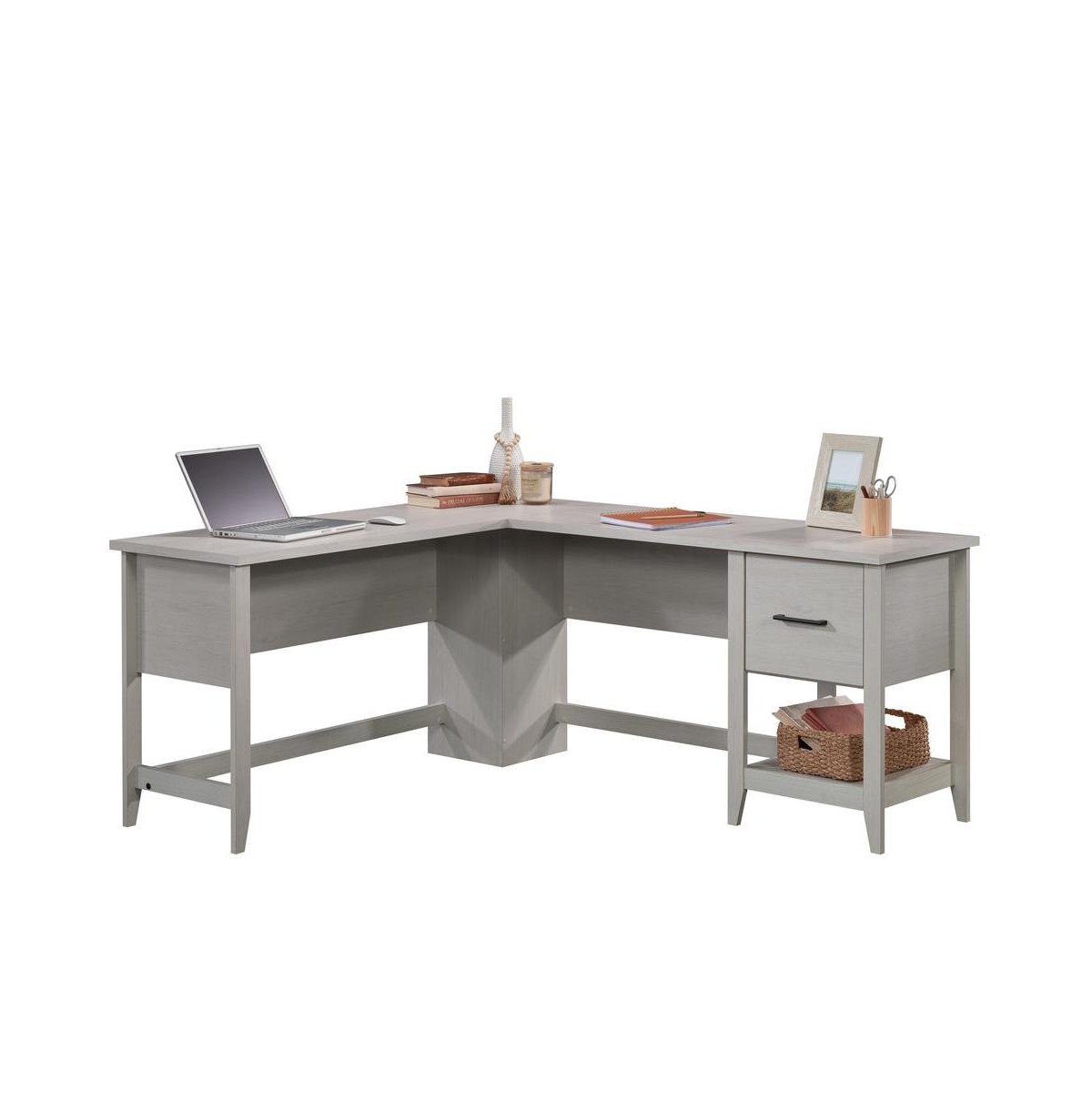 Click here for Sauder Summit Station L Desk  Glacier Oak finish -... prices