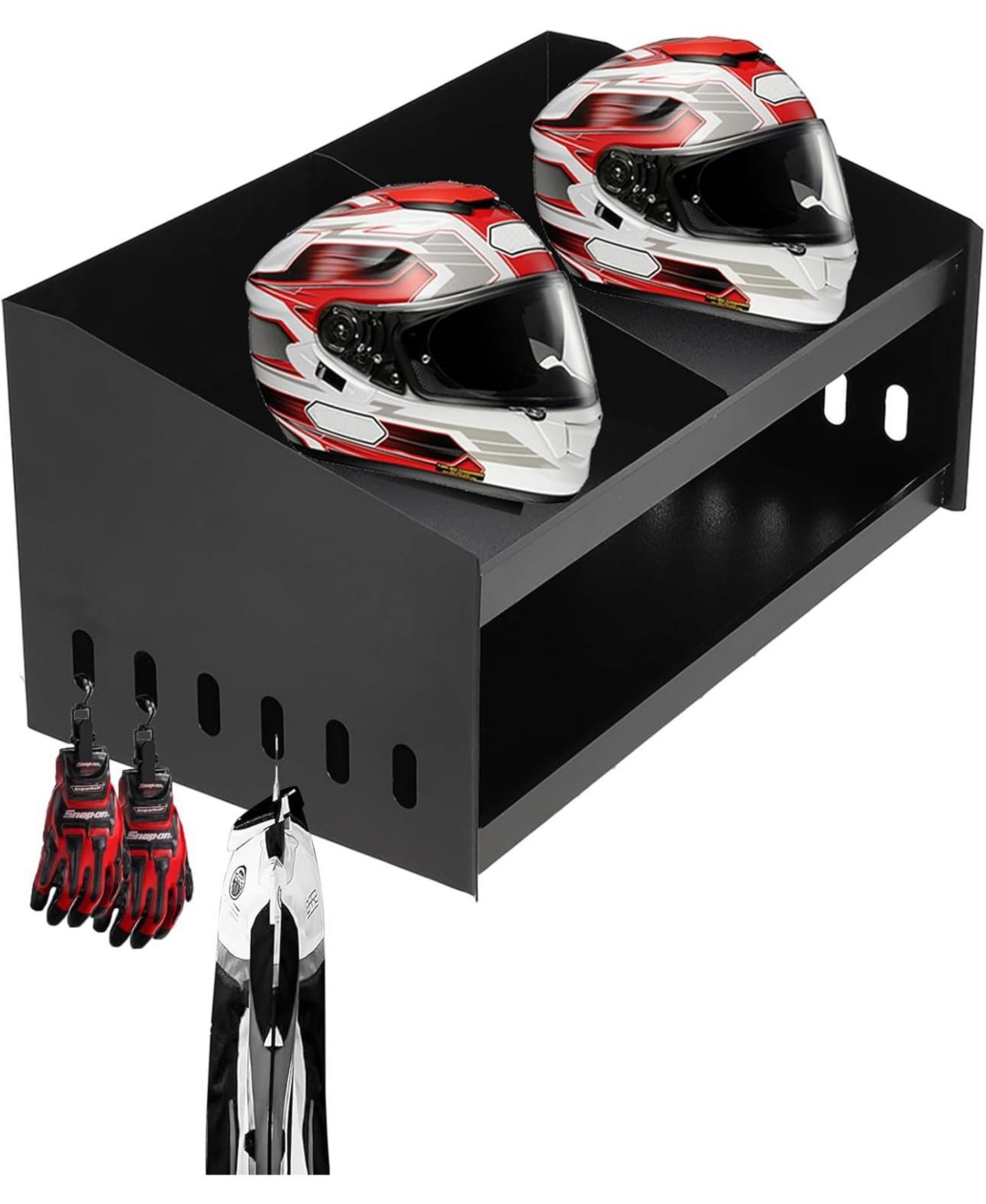 Click here for Gaomon Wall-Mounted Helmet Rack  Aluminum Double H... prices