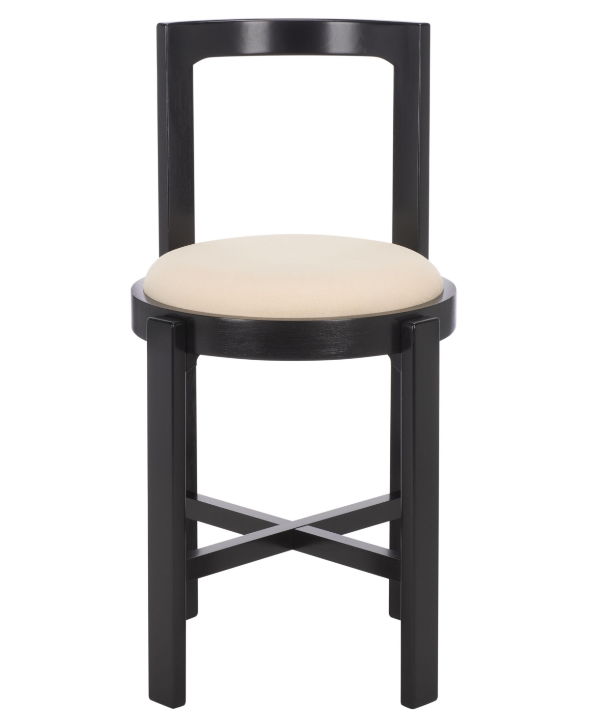 Click here for Safavieh Estes Round Counter Stool - White / black prices