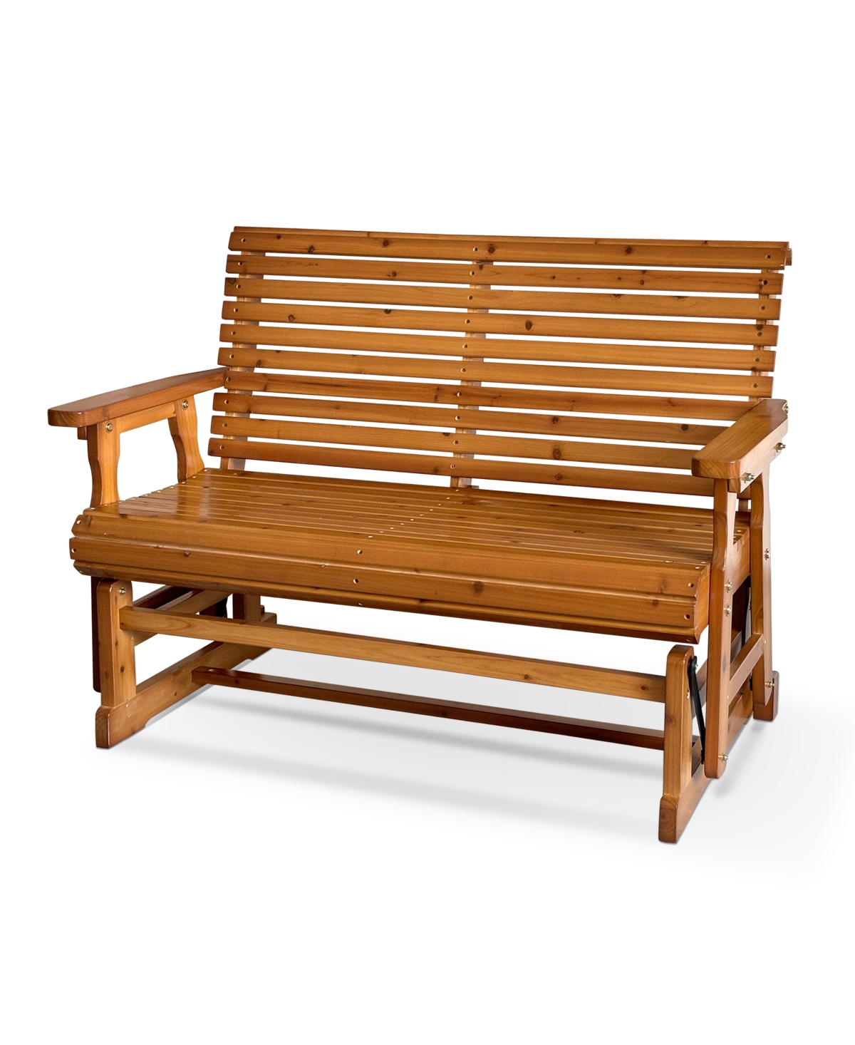 Click here for Mega Casa Wooden Patio Glider with High Roll Back... prices