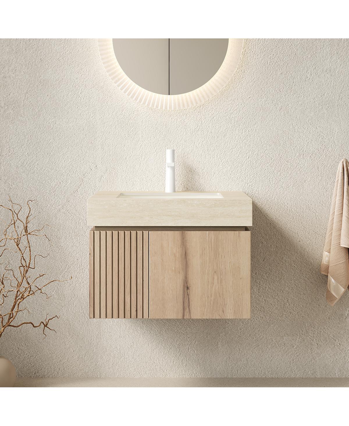 Click here for Sillysis Wall Mounted Bathroom Vanity with Sintere... prices