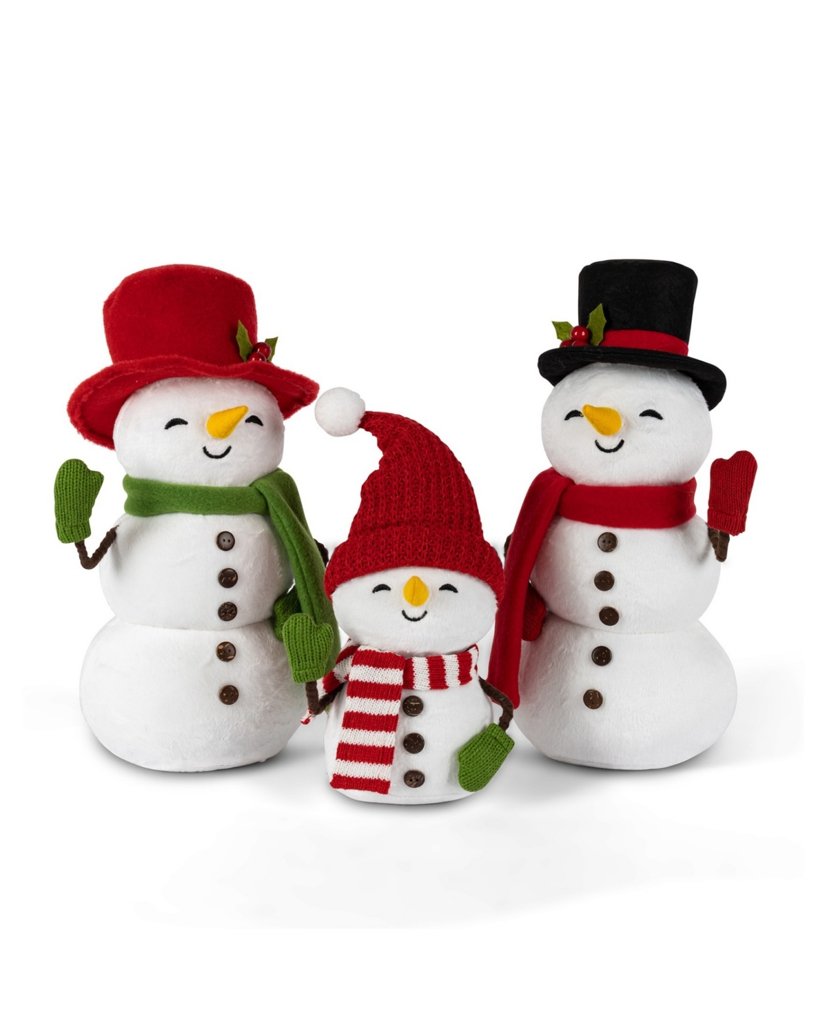 Click here for Hallmark Soft Sculpture Snowman Figurines  Set of... prices