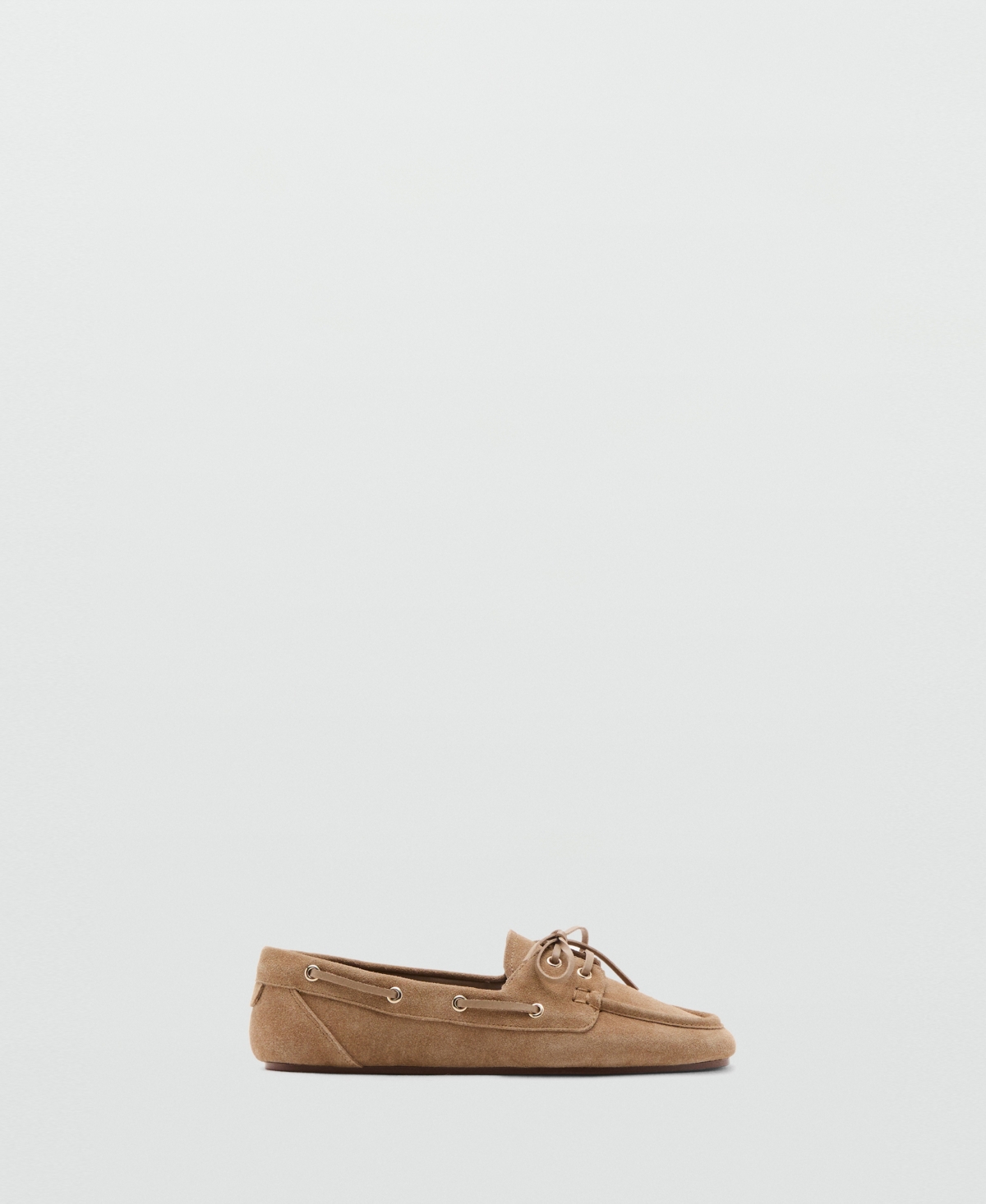 Click here for Mango Womens Suede Driving Shoes - Sand prices